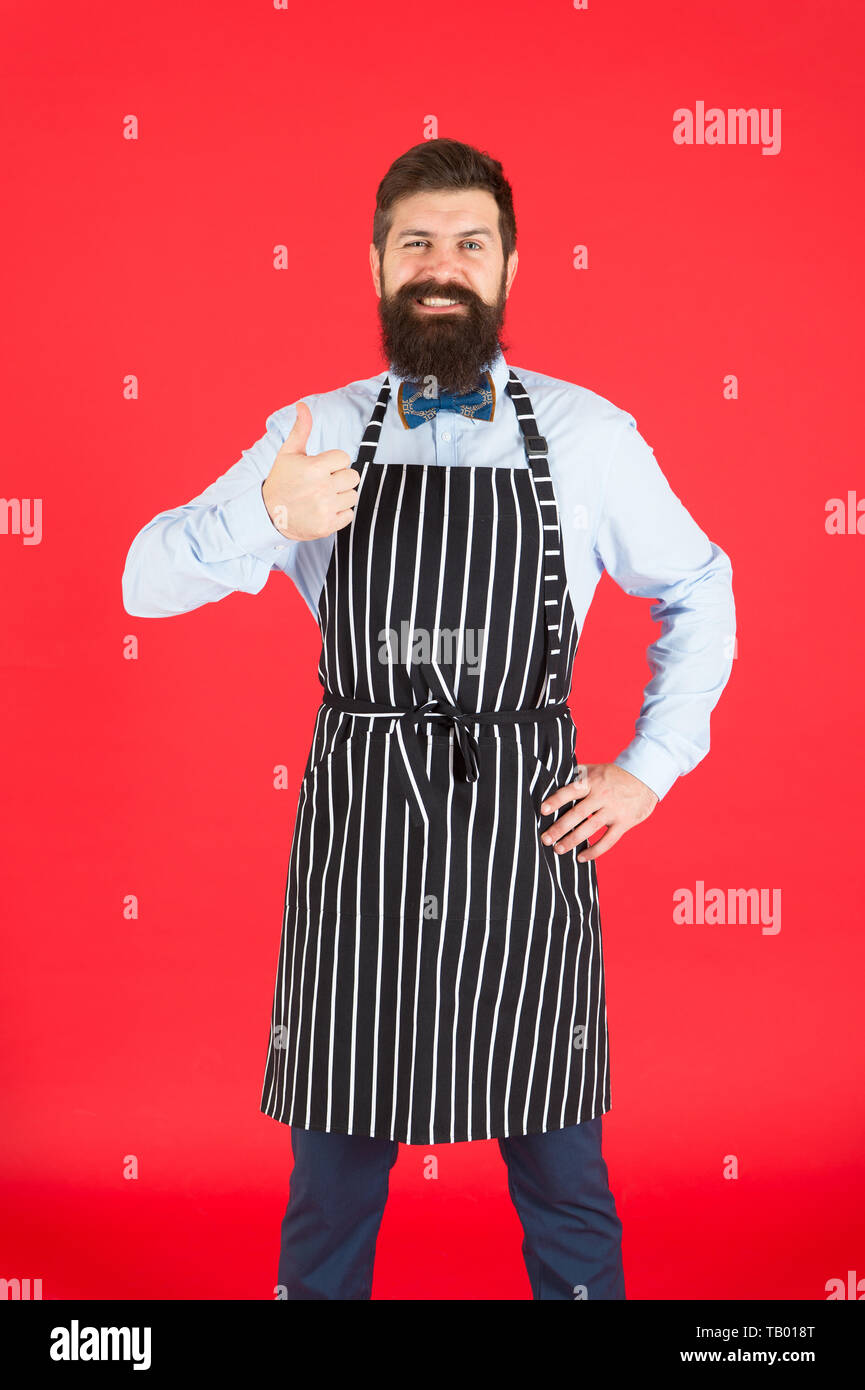 Giving his approval. Bearded man giving thumbs up approval hand gesture ...