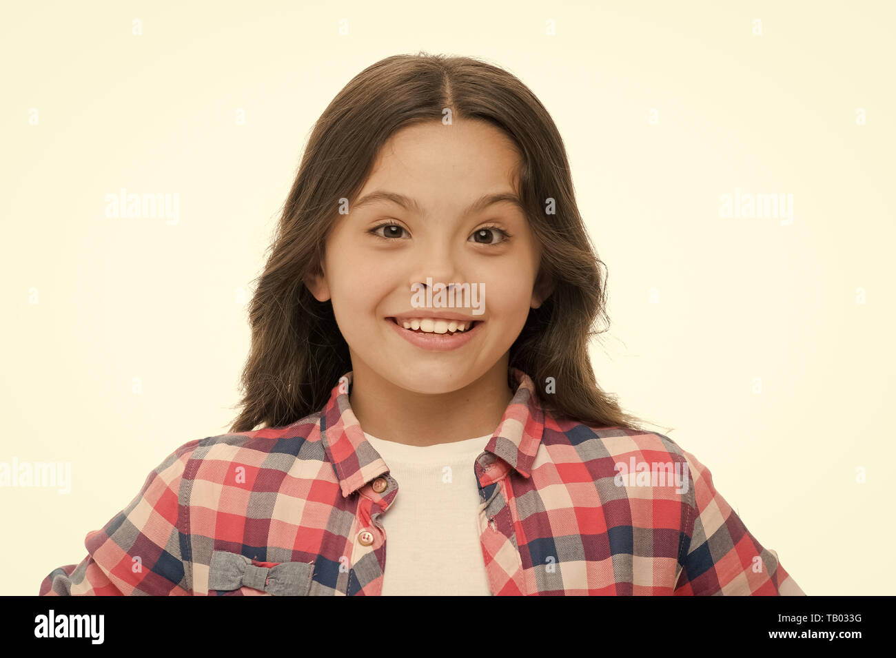 Sincere emotional child. Girl laugh emotional face. Humor and react ...