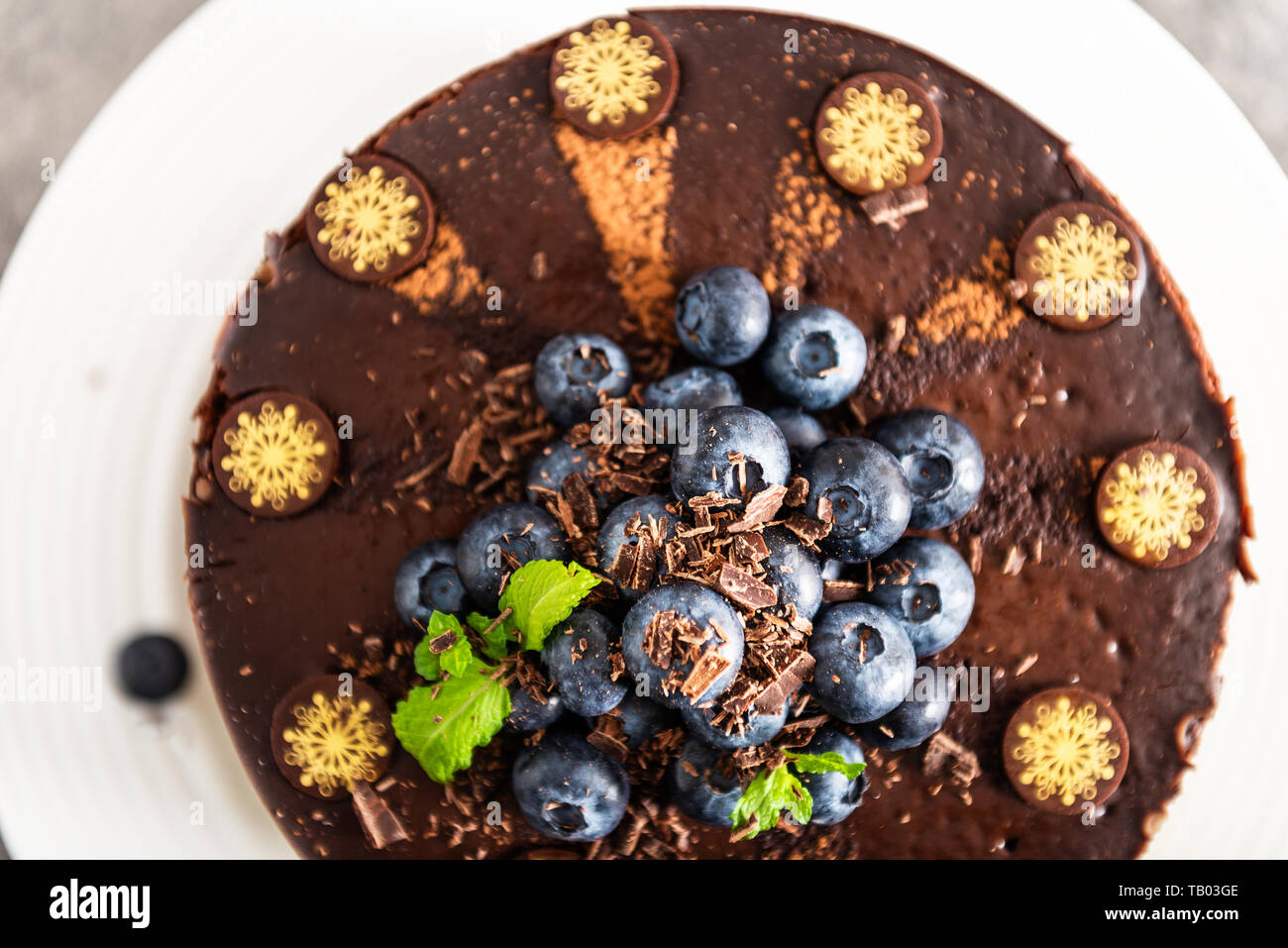 Belgian Chocolate Layered Gateau. Layers of moist choco sponge, vanilla ...