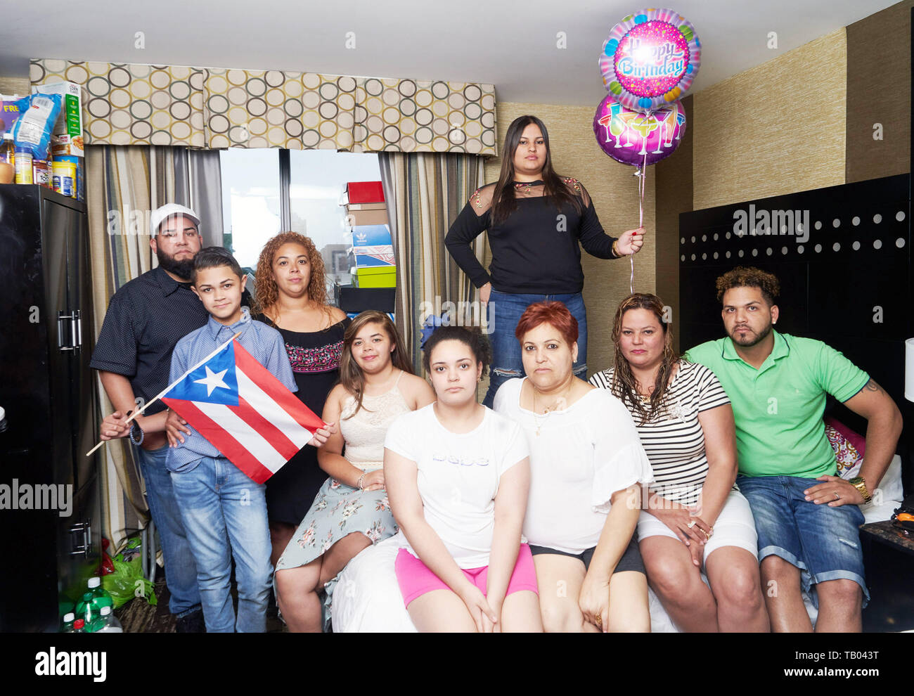 AFTER MARIA, center: Nilda Ciuro, Kenia Ciuro, 2019. © Netflix ...