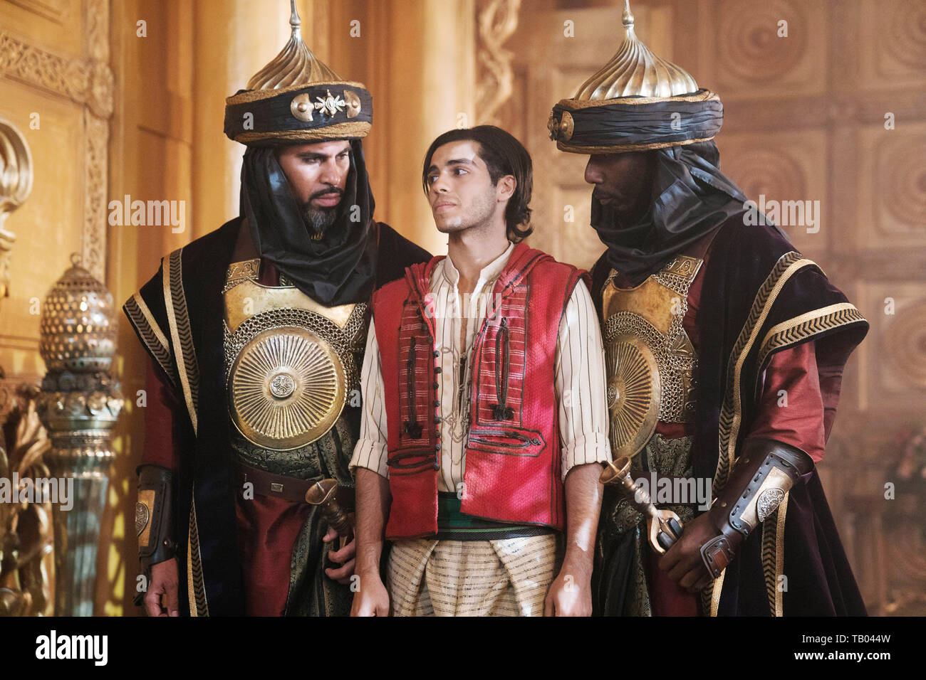 ALADDIN, Mena Massoud as Aladdin (center), 2019. ph: Daniel Smith ...