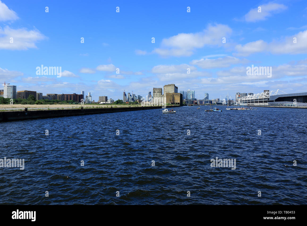 The Royal Victoria Docks Stock Photo - Alamy