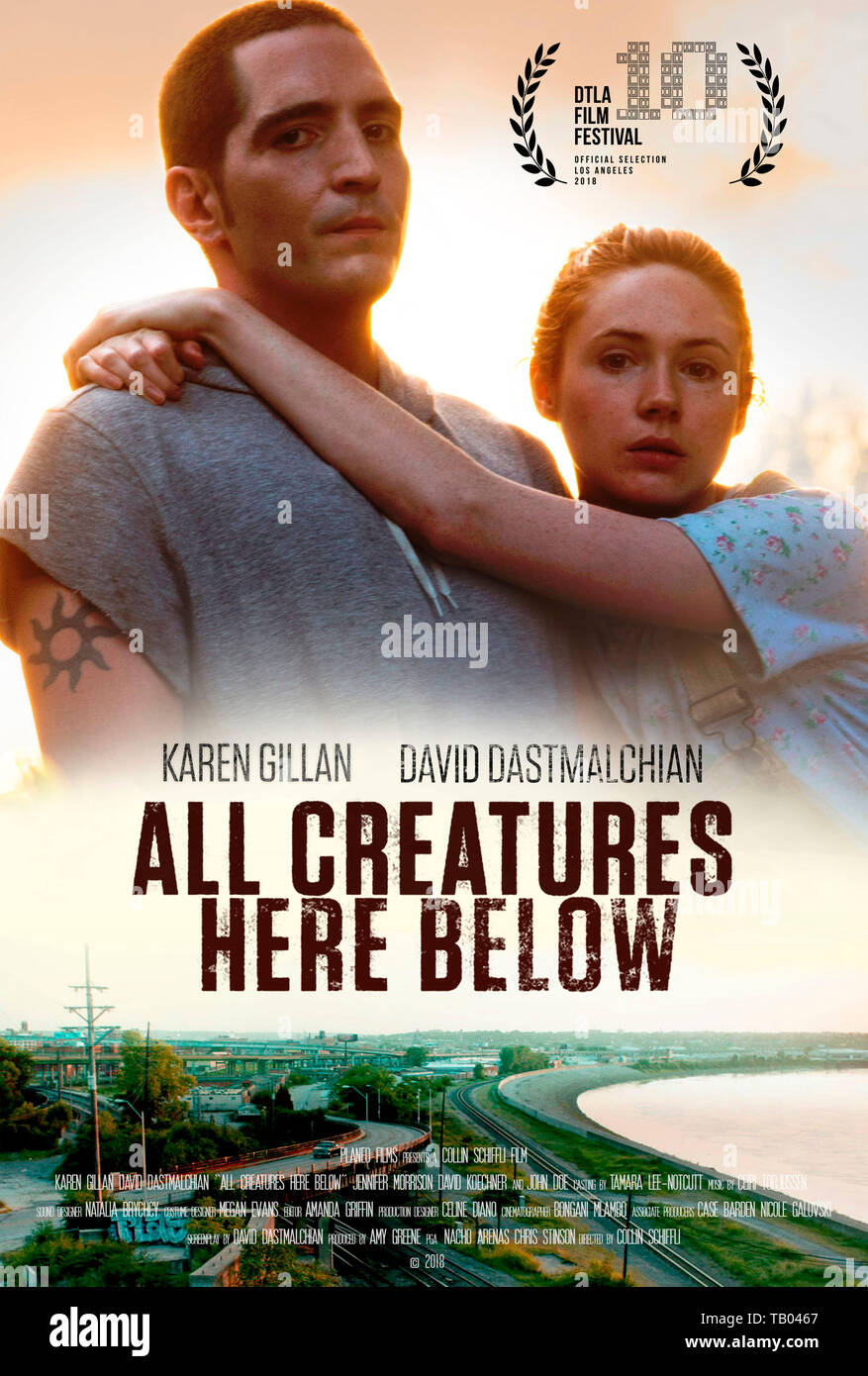 ALL CREATURES HERE BELOW, poster, from left: David Dastmalchian, Karen ...