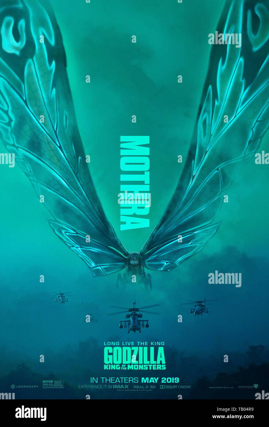GODZILLA: KING OF THE MONSTERS, US character poster, Mothra, 2019 ...