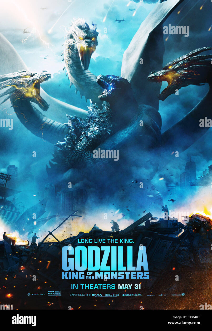 GODZILLA: KING OF THE MONSTERS, US advance poster, 2019. © Warner Bros ...