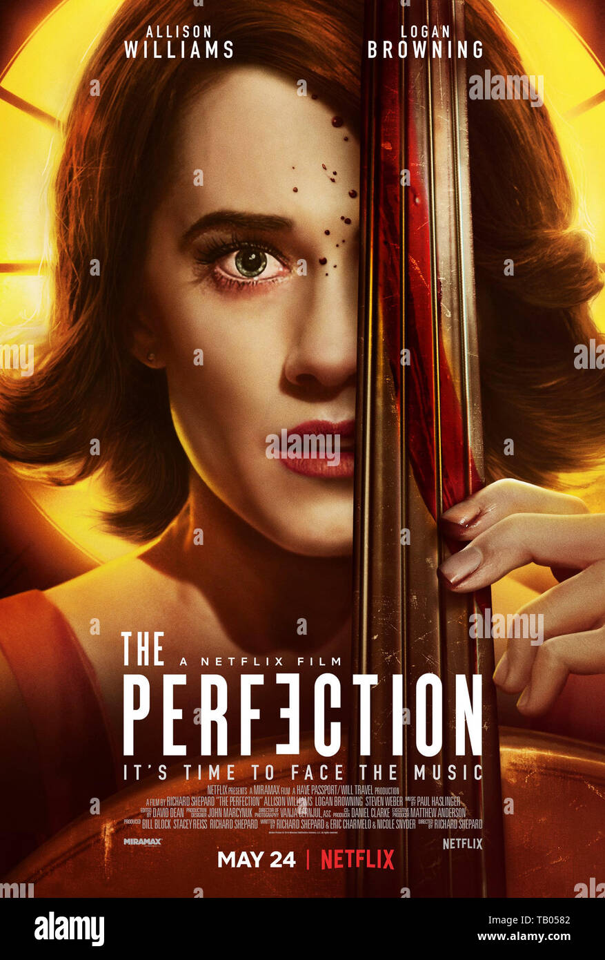 THE PERFECTION, US poster, Allison Williams, 2018. © Netflix / courtesy ...