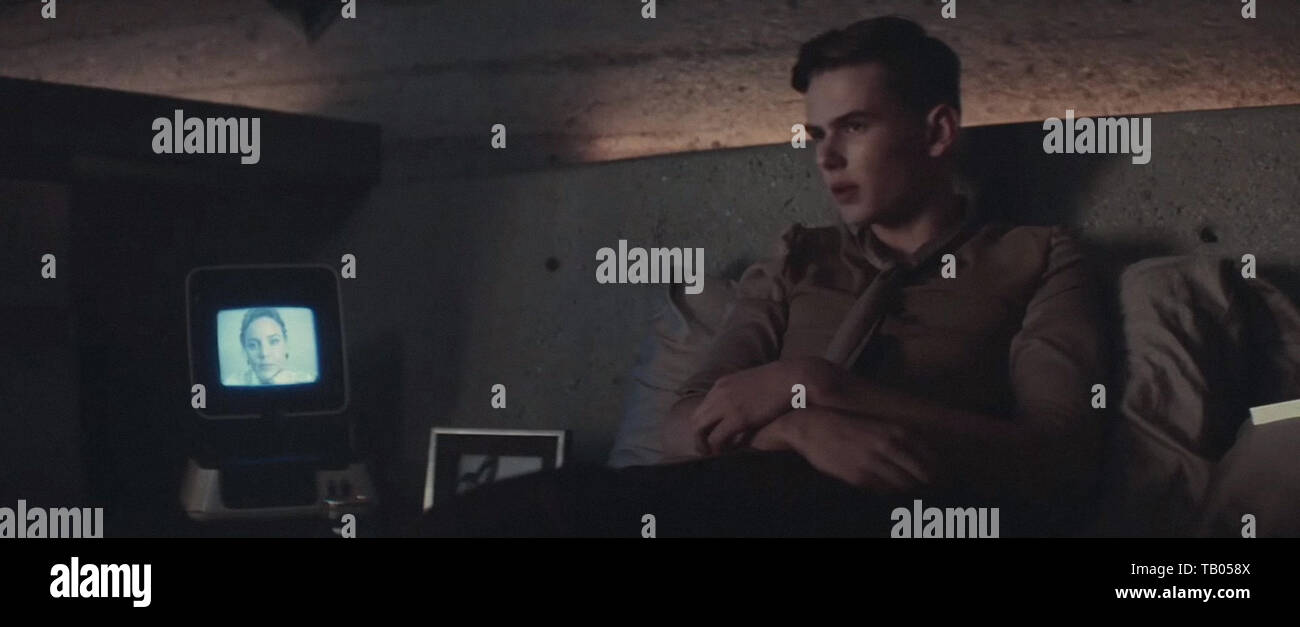 PERFECT, from left: Abbie Cornish (on screen), Garrett Wareing, 2018 ...