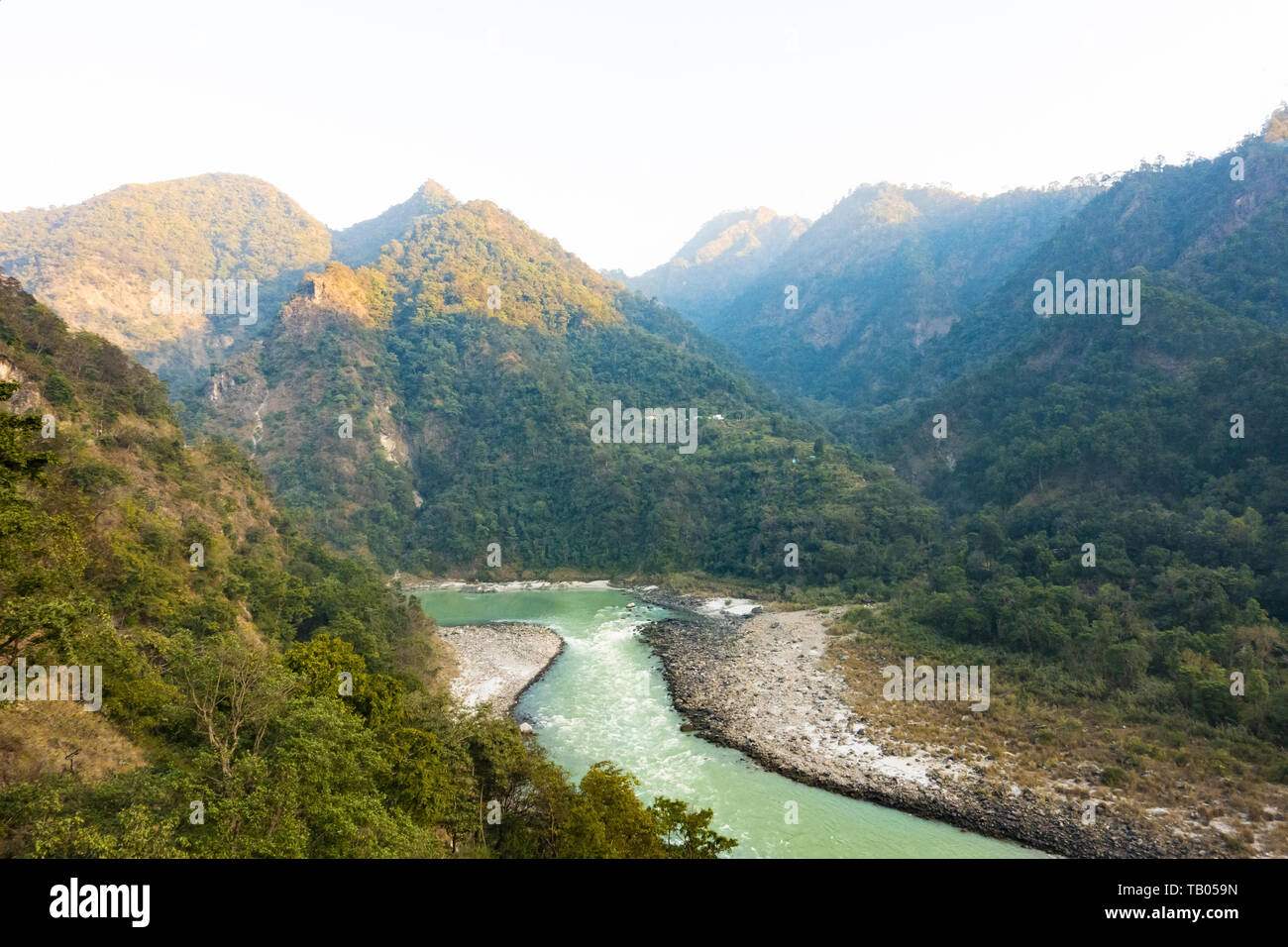 Ganges river aerial hi-res stock photography and images - Alamy