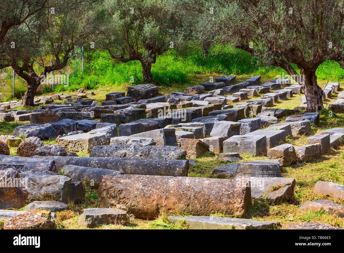 Ancient city of sparta hi-res stock photography and images - Alamy