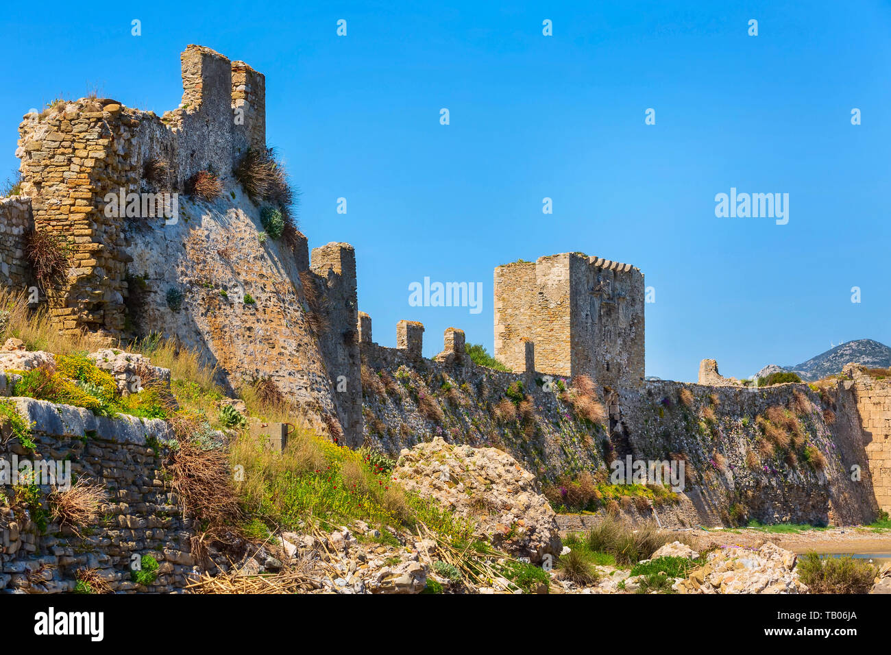 Methoni castle greek peloponnese hi-res stock photography and images ...