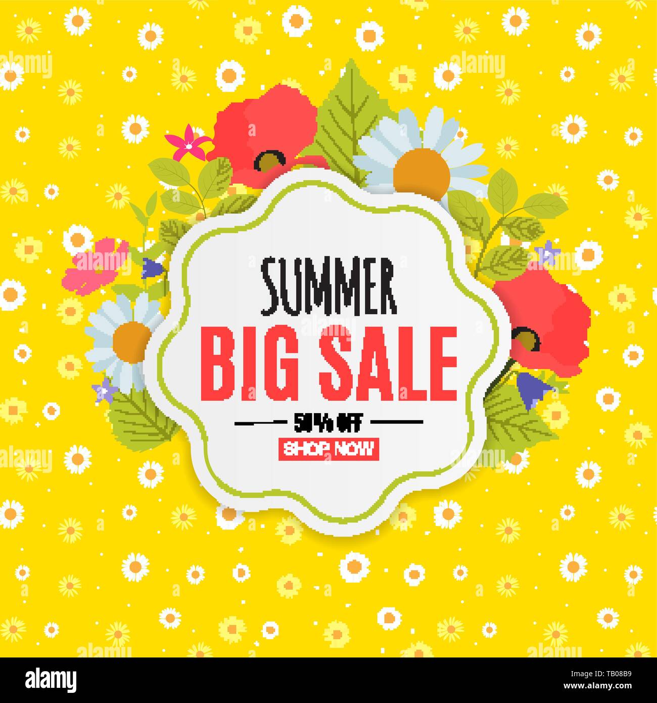 Abstract Summer Sale Background. Vector Illustration EPS10 Stock Vector ...