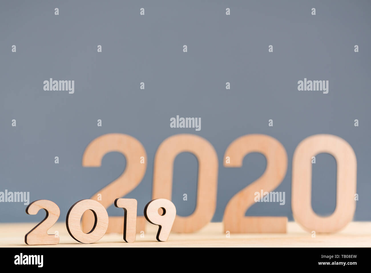 Happy new year 2020 and goodbye old 2019 concept Stock Photo - Alamy