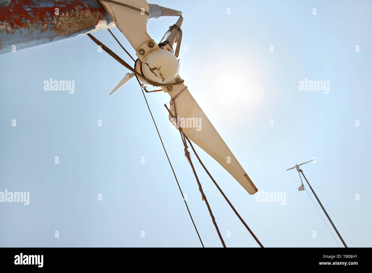 Broken wind turbine hi-res stock photography and images - Alamy