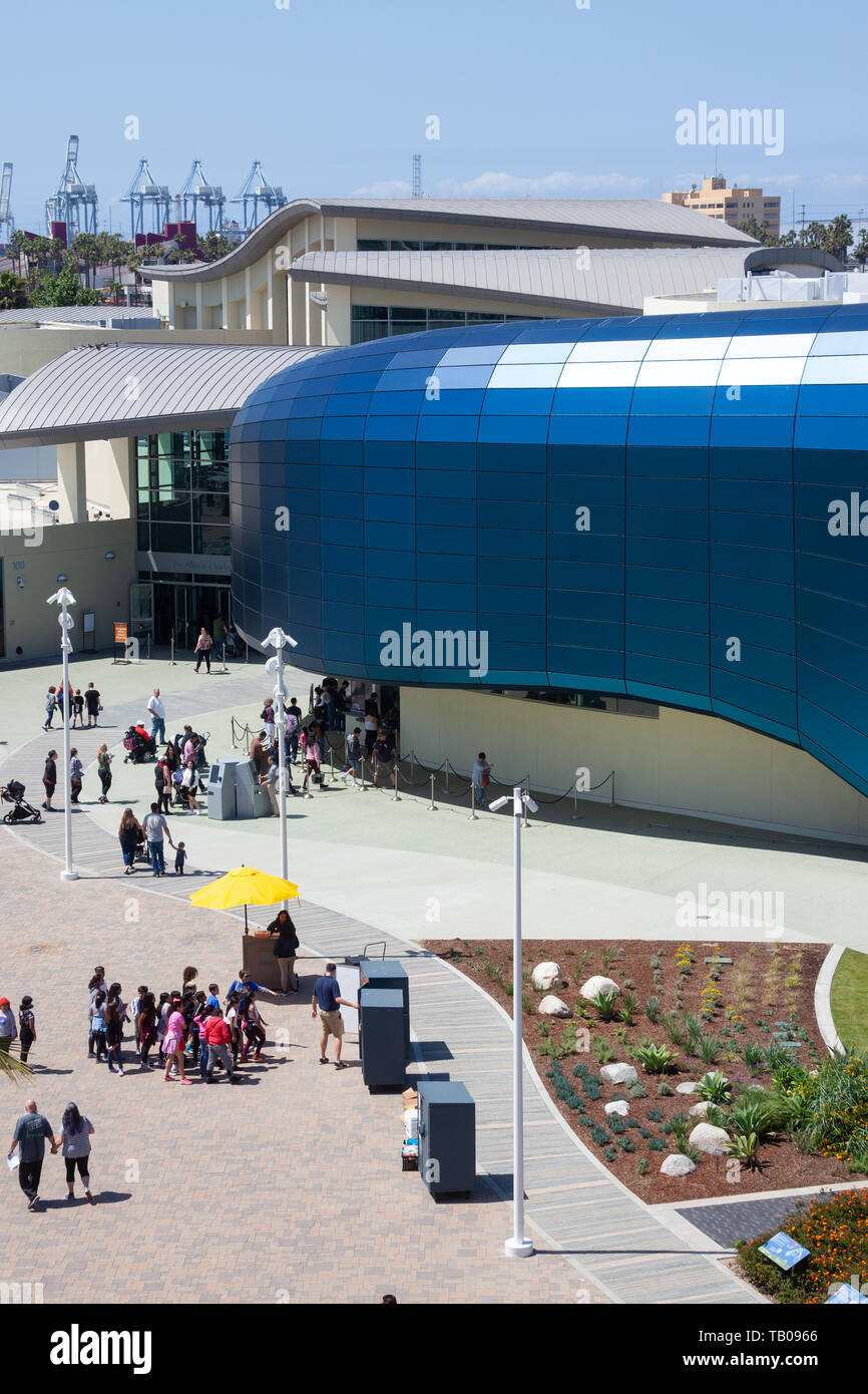 Pacific Visions at Aquarium of the Pacific, Long Beach, CA, USA Stock ...