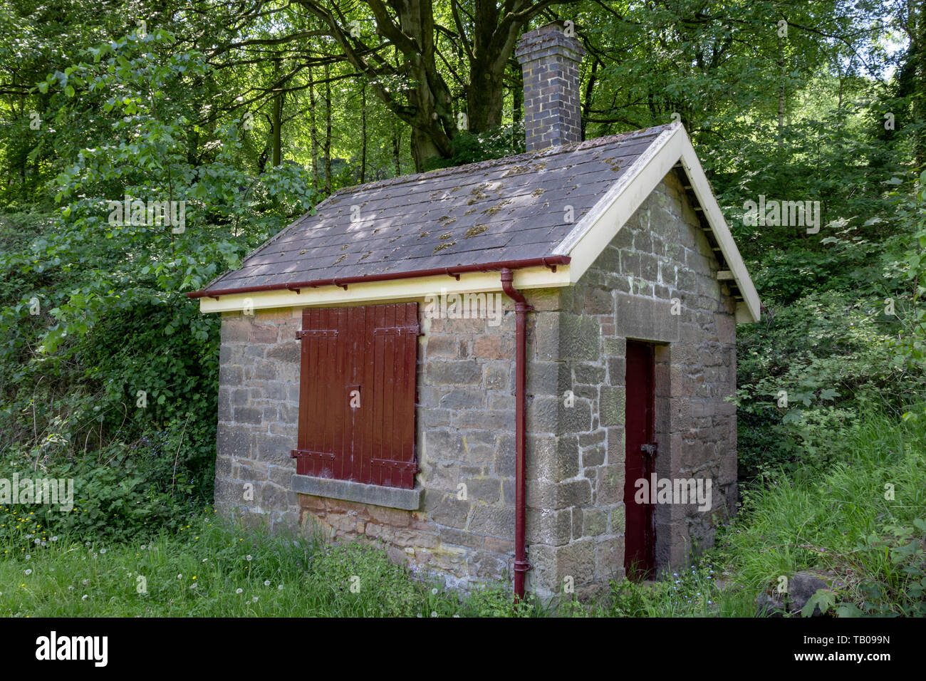 High Peak Junction Vintage Rail Car and Leawood Pump House on the ...