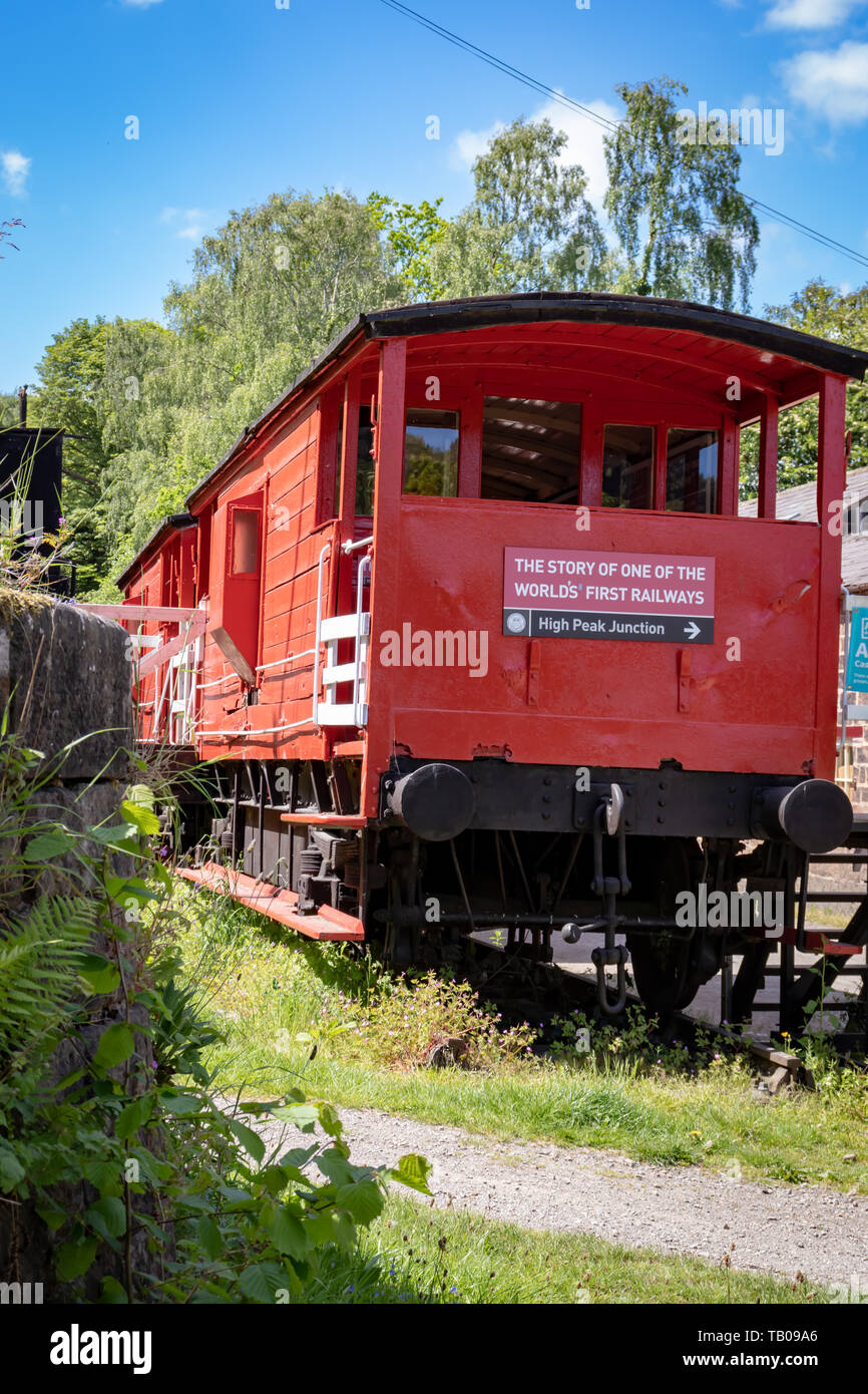 High Peak Junction Vintage Rail Car and Leawood Pump House on the ...