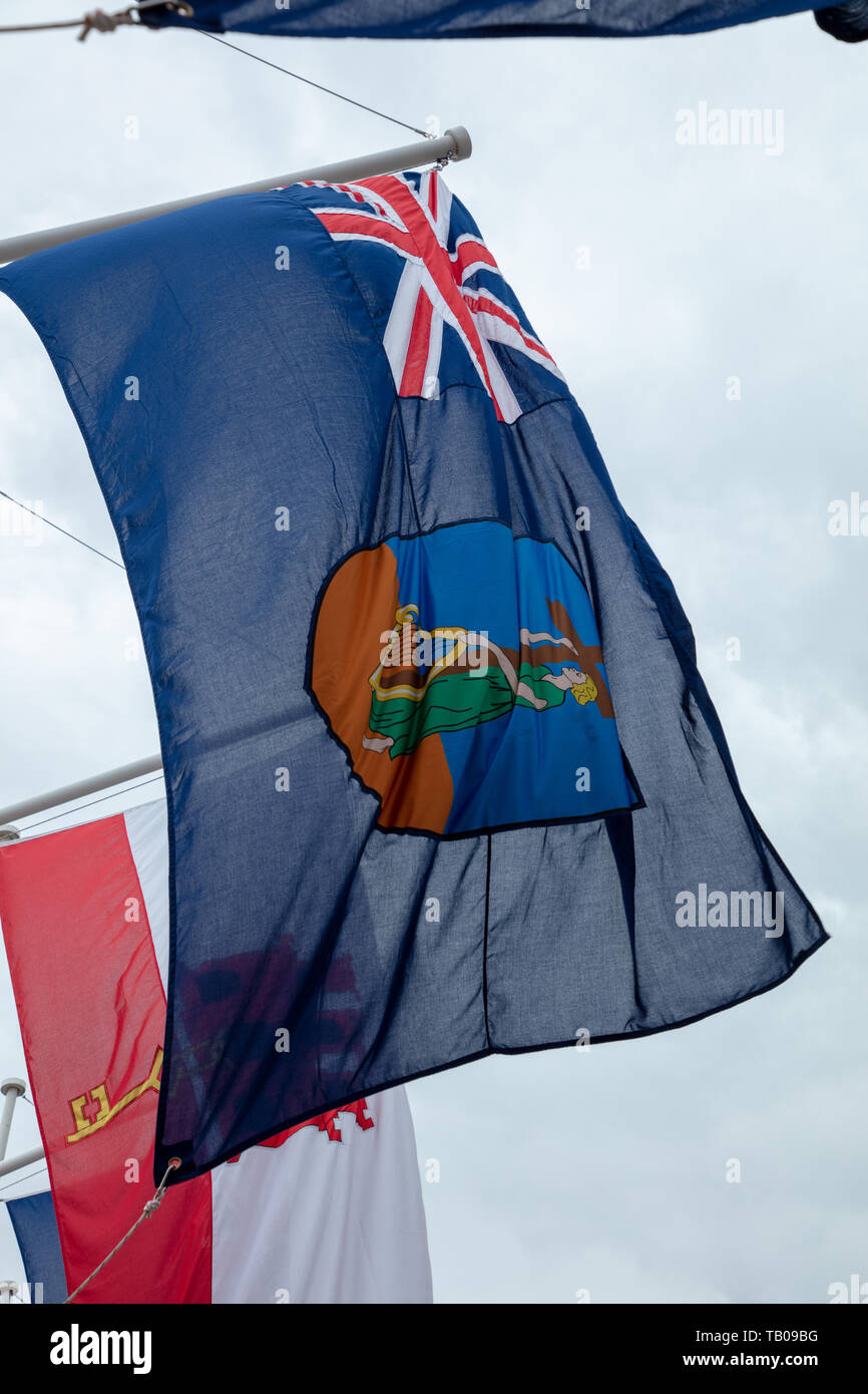 Flag of montserrat hi-res stock photography and images - Alamy