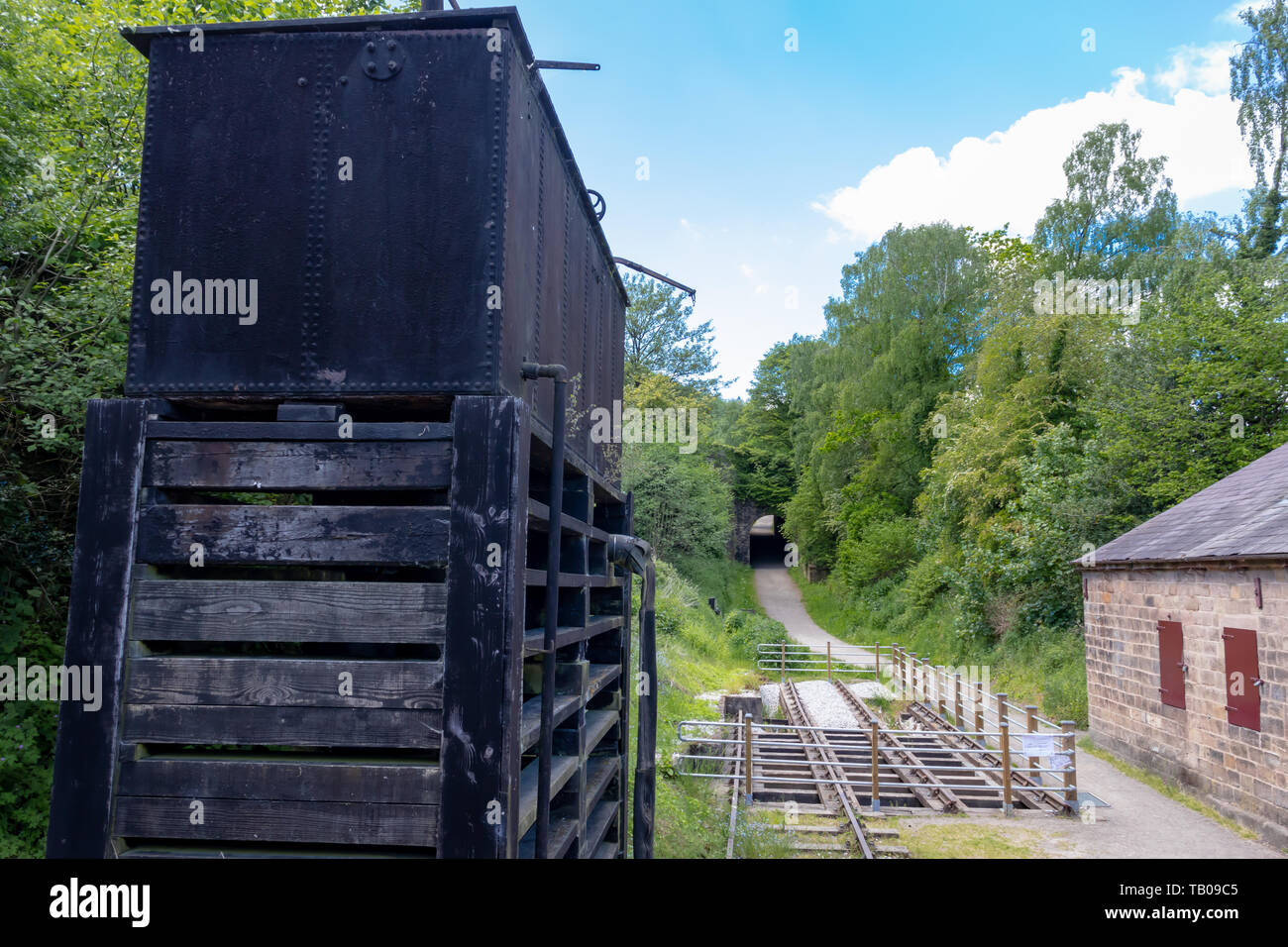 High Peak Junction Vintage Rail Car and Leawood Pump House on the ...