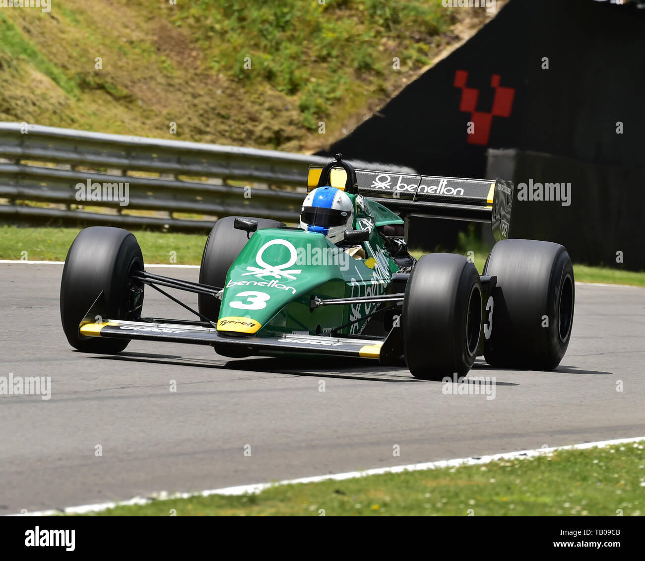 Ian Simmonds, Tyrrell 012, FIA Masters Historic Formula One ...