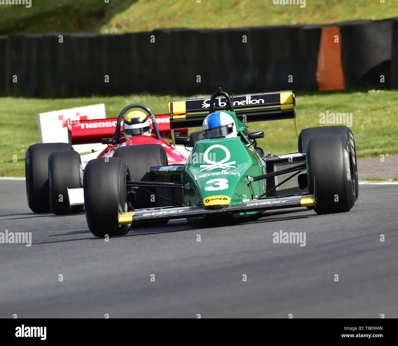 Ian Simmonds, Tyrrell 012, FIA Masters Historic Formula One ...