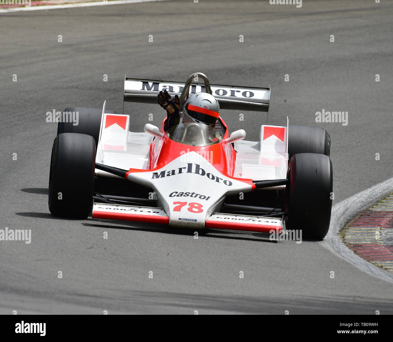 Warren Briggs, McLaren M29, FIA Masters Historic Formula One ...