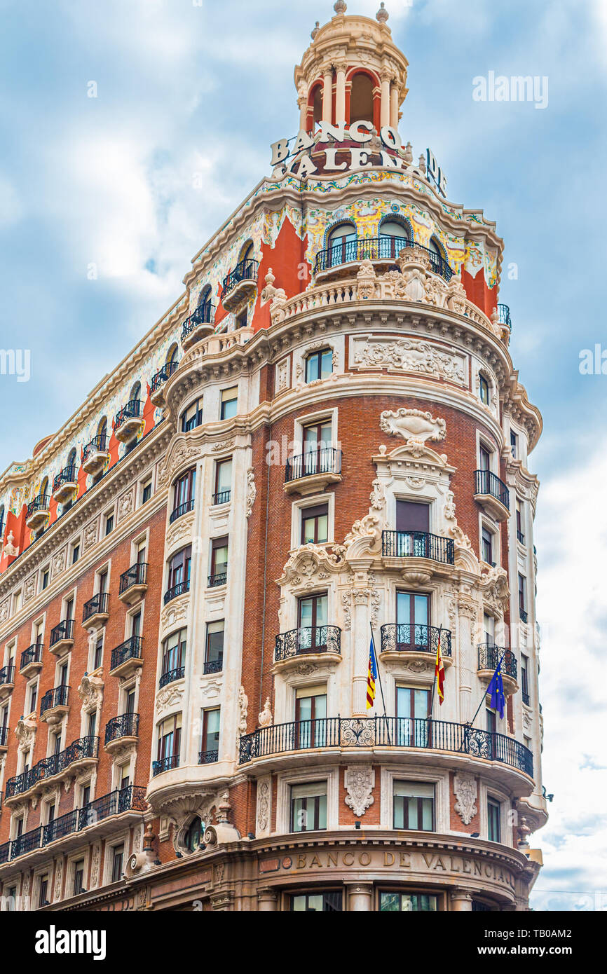 VALENCIA, SPAIN - September 25, 2016: Valencia lies on Spain s ...