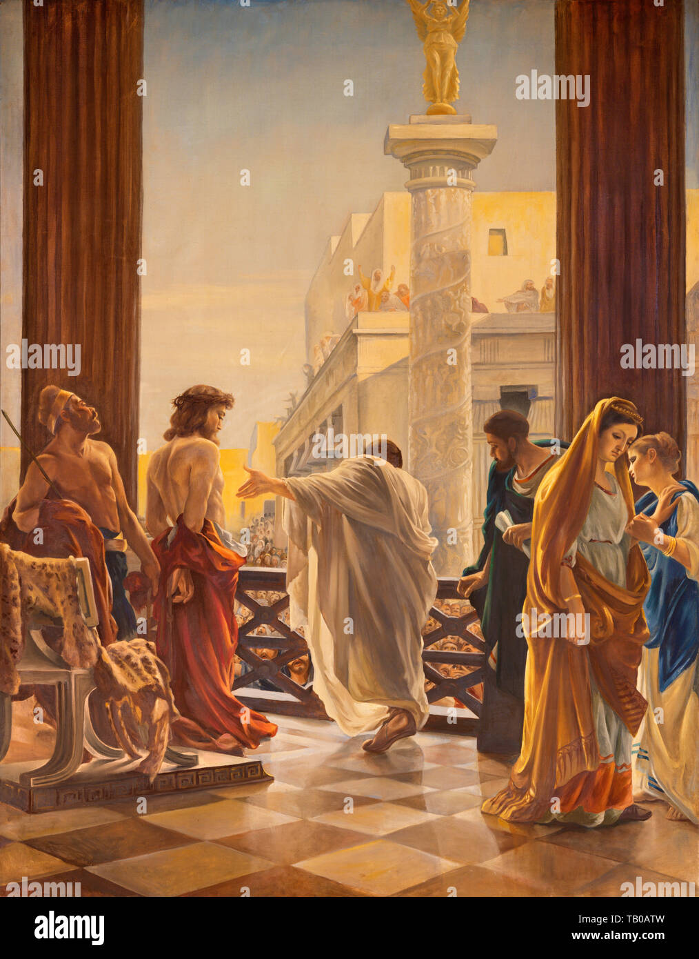 Jesus before pilate hi-res stock photography and images - Alamy