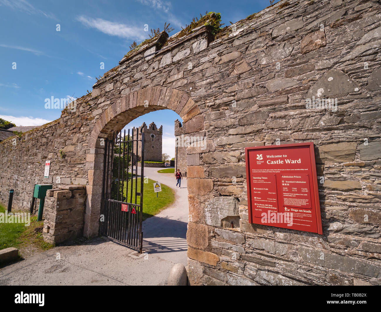Game of Thrones filming location Castle Ward for Winterfell in Northern ...