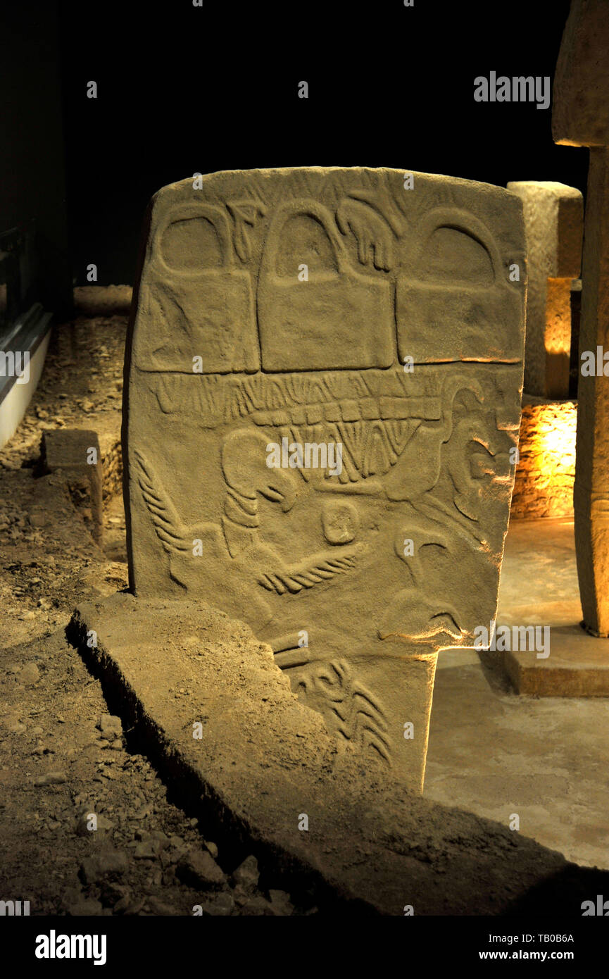 Stelae from gobekli tepe in hi-res stock photography and images - Alamy