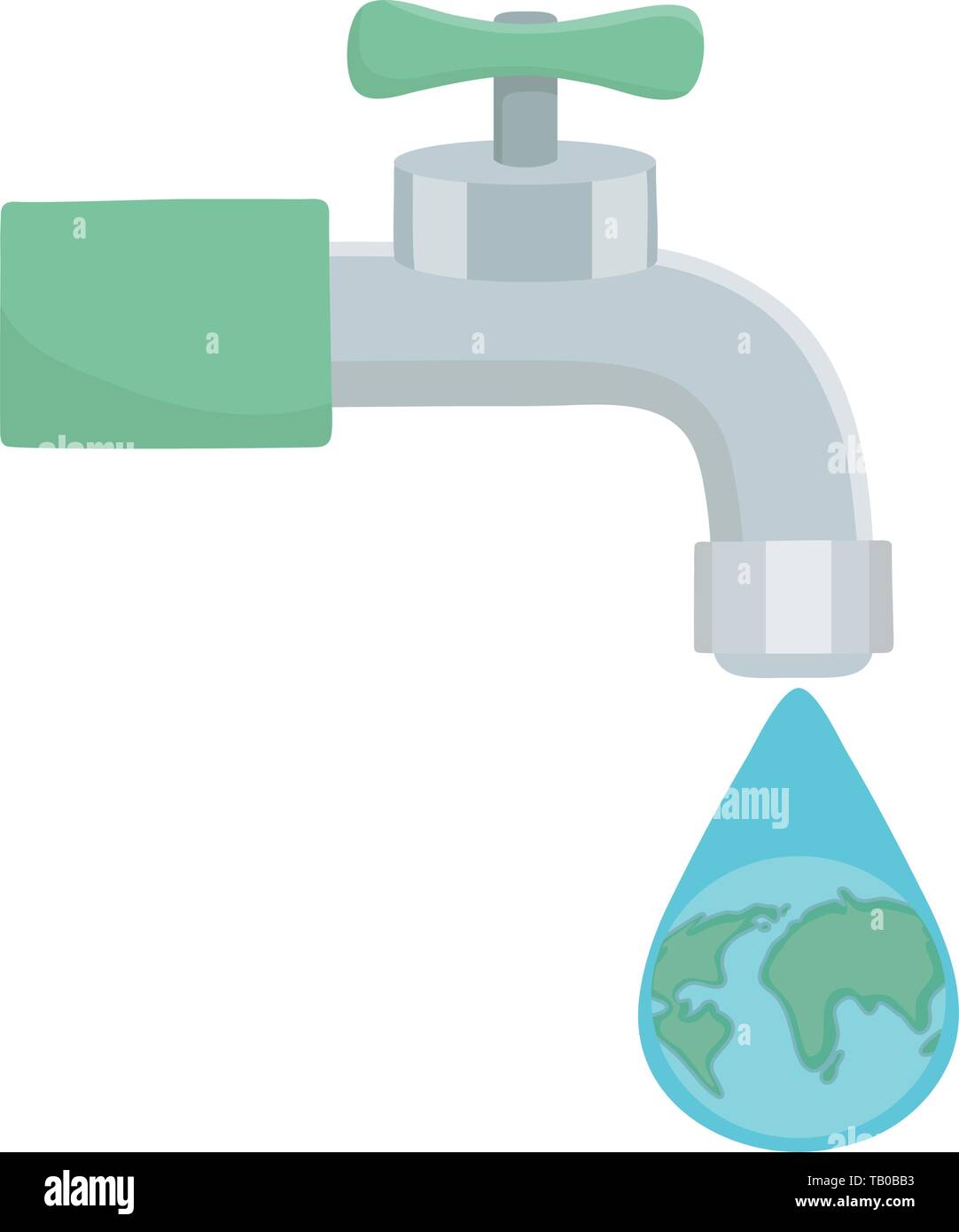 Water tap design, Clean faucet liquid drink wet kitchen and home theme ...