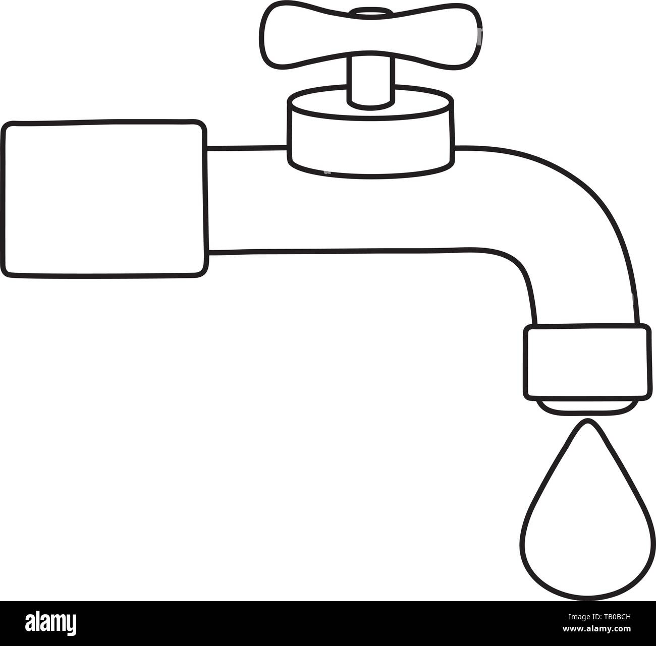 Water tap design, Clean faucet liquid drink wet kitchen and home theme ...