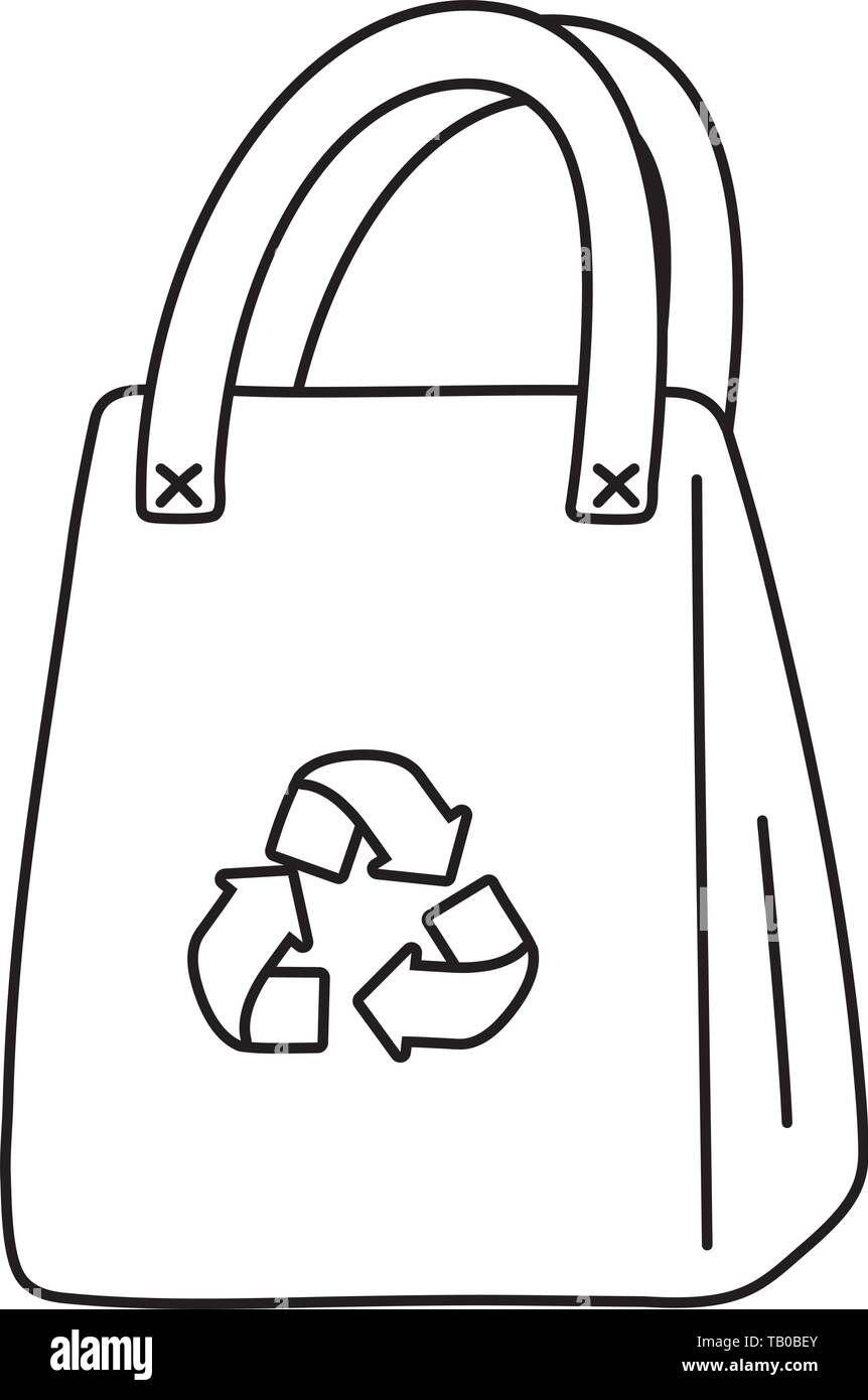 Recycle bag design, Ecology eco save green natural environment ...