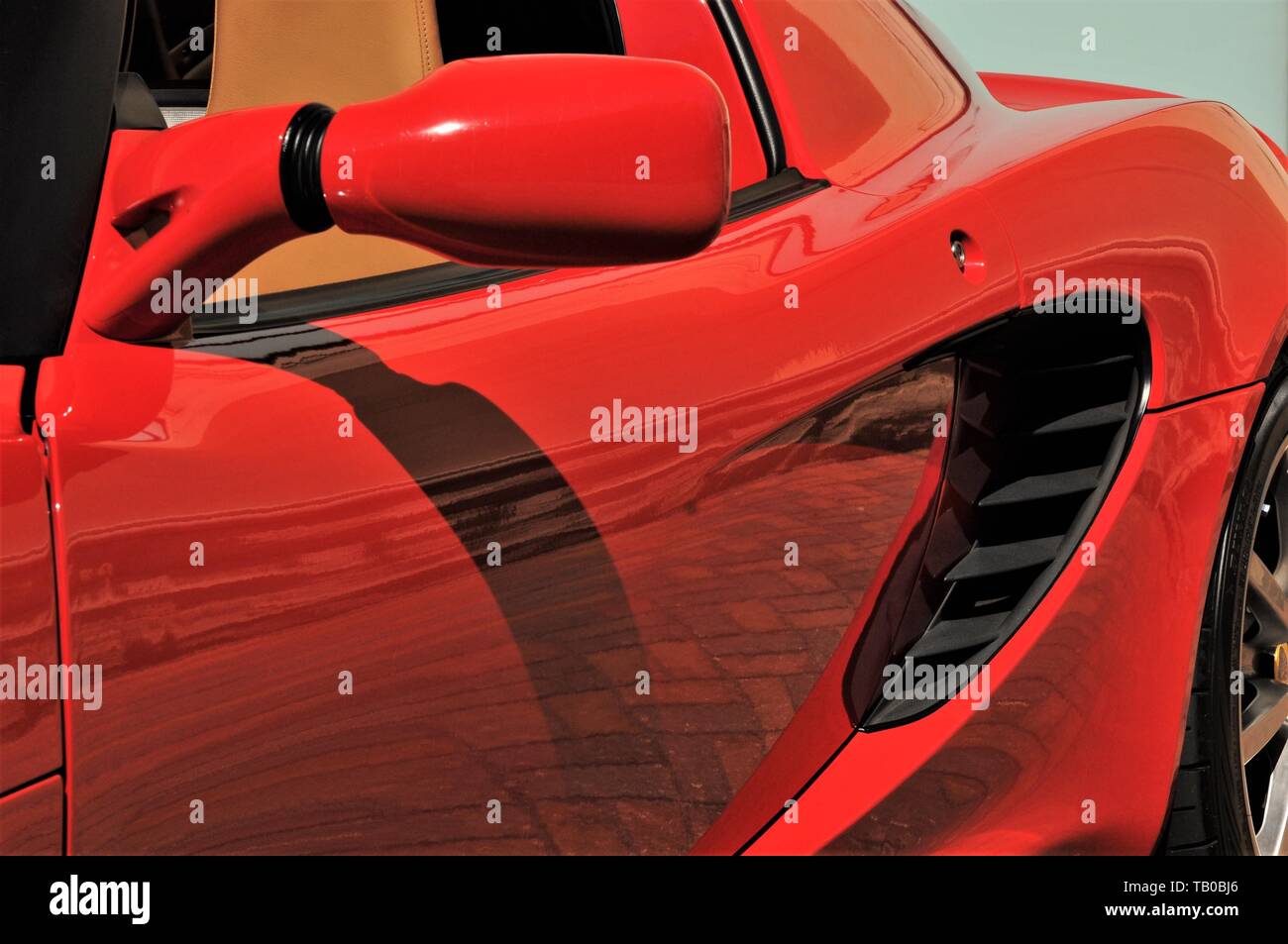 British Lotus Sportscar Stock Photo - Alamy