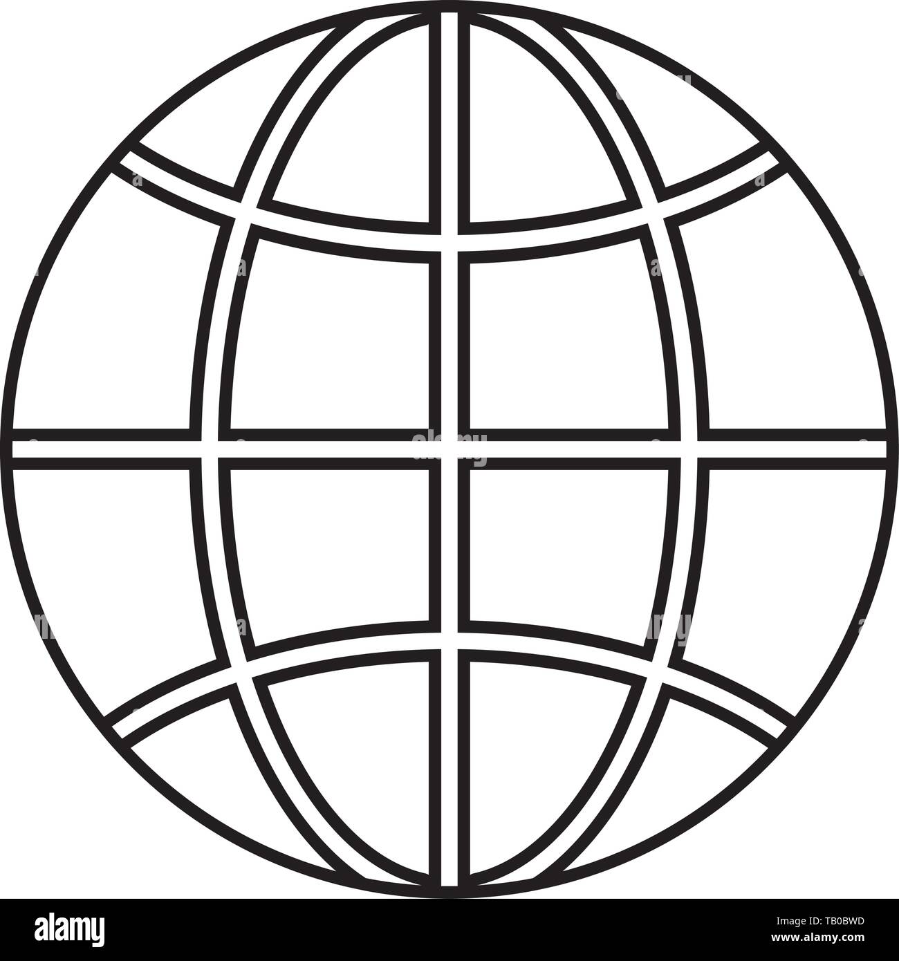 Global sphere design, Communication internet connectivity web ...