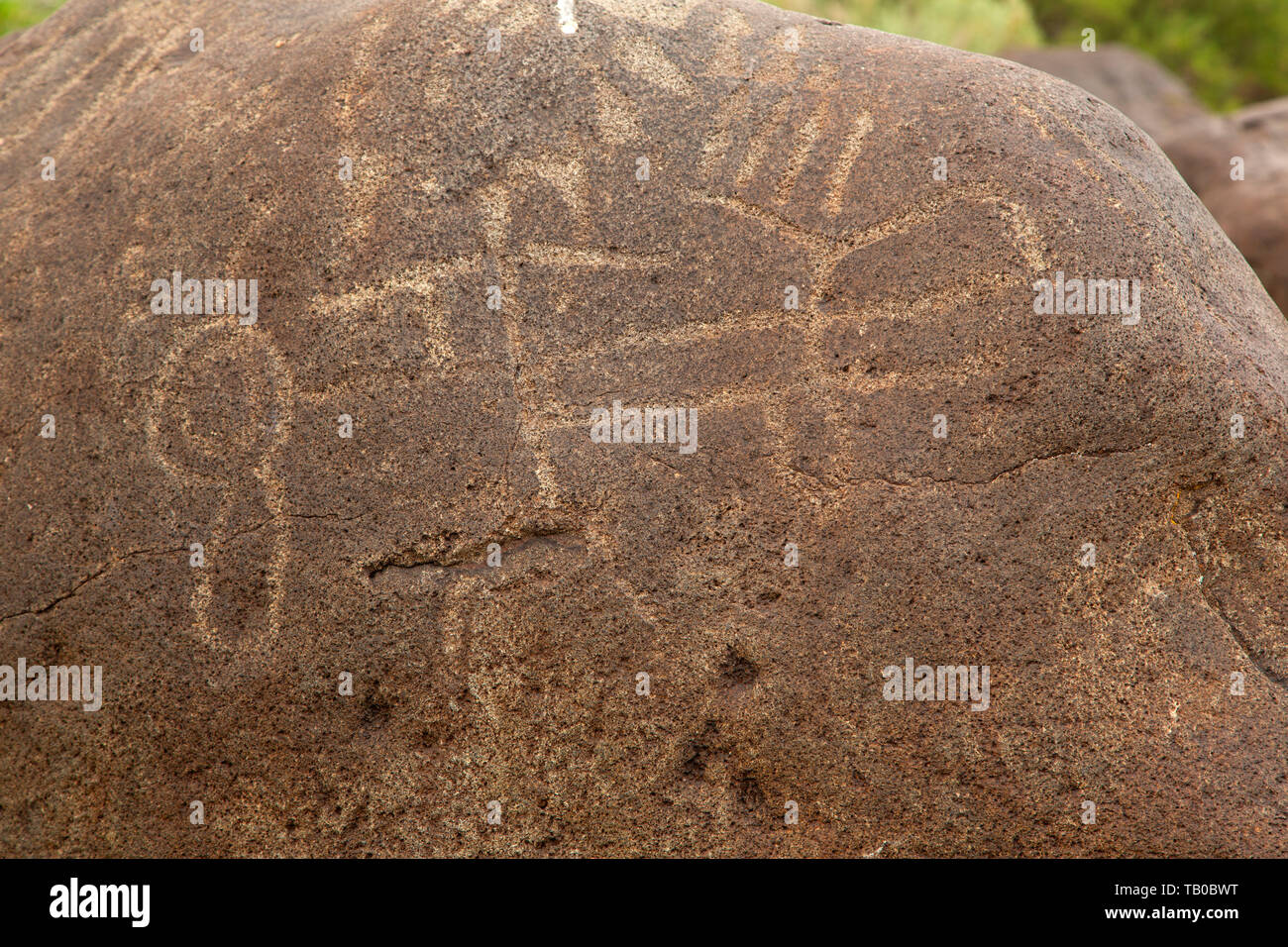 Petroglyphs inscriptions hi-res stock photography and images - Alamy