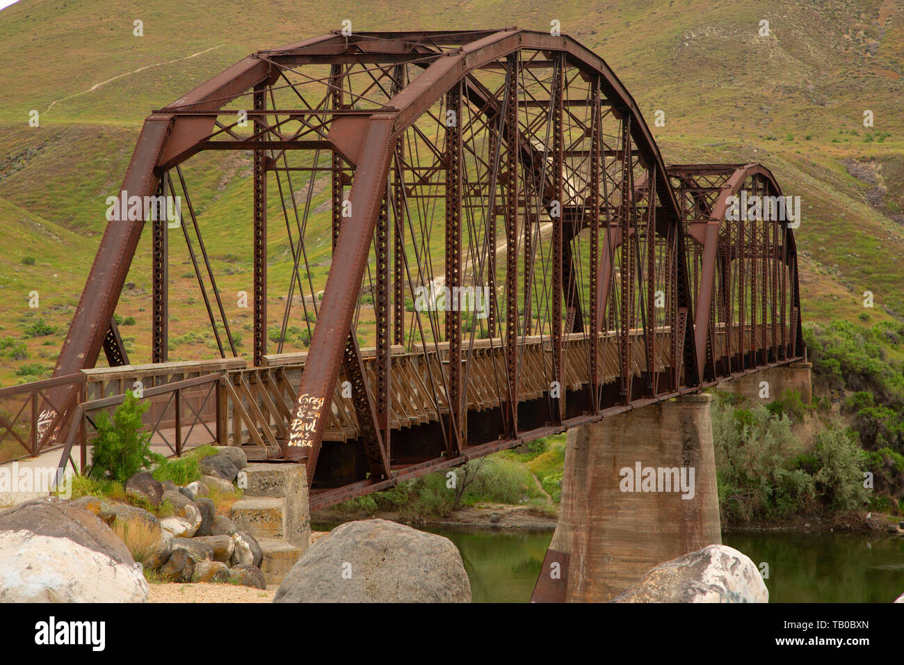 Guffey Railroad Bridge, Celebration Park, Snake River Birds of Prey ...