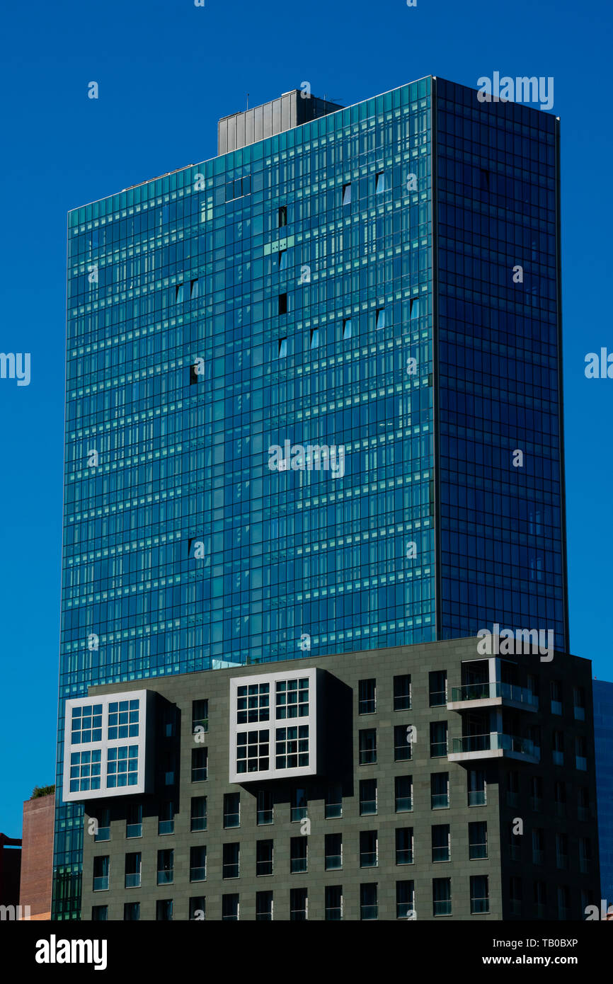 Bilbao, Spain. February 13, 2019. Modern building in Bilbao Stock Photo ...