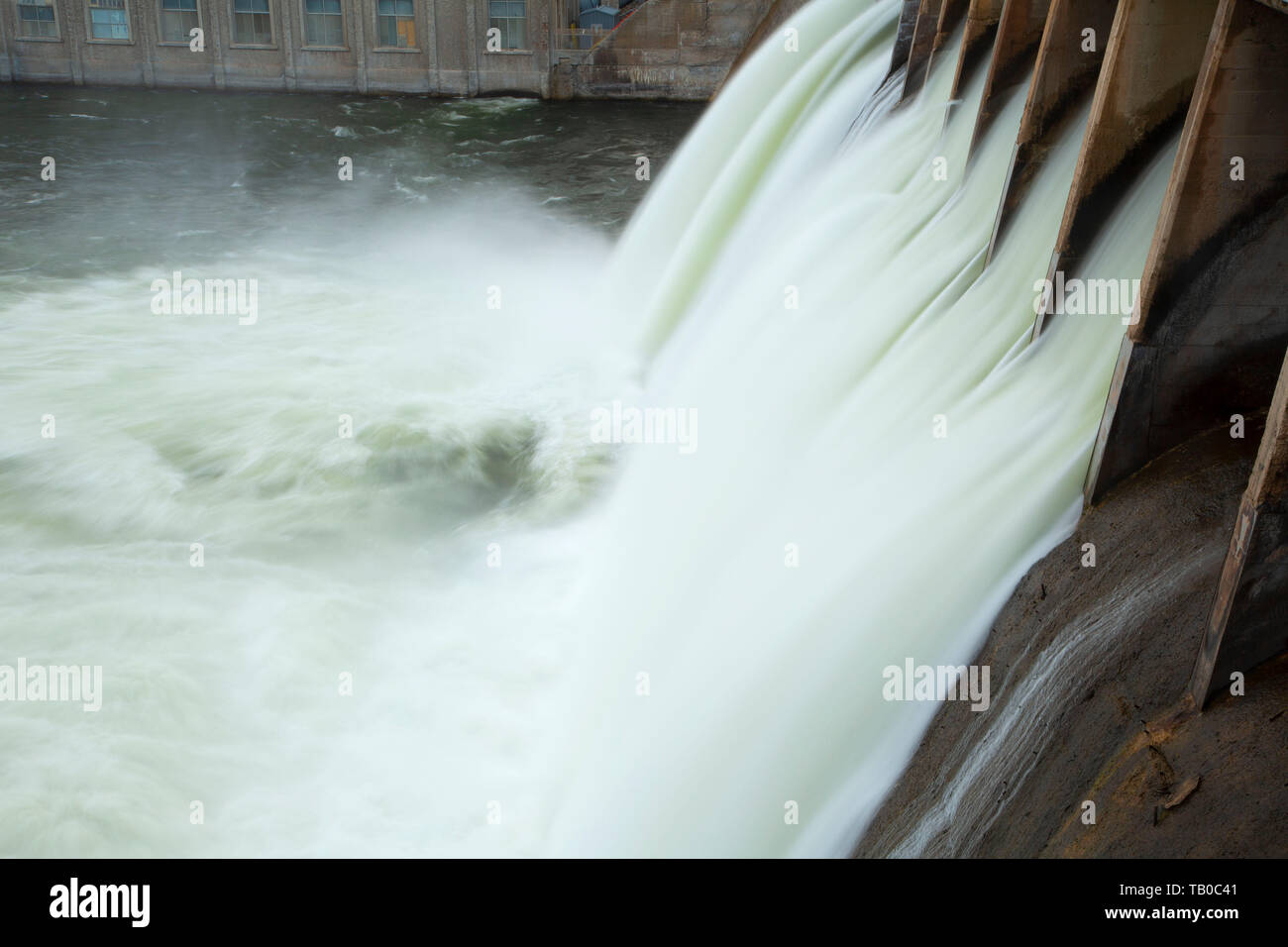 Hauser Dam, Helena National Forest, Montana Stock Photo - Alamy
