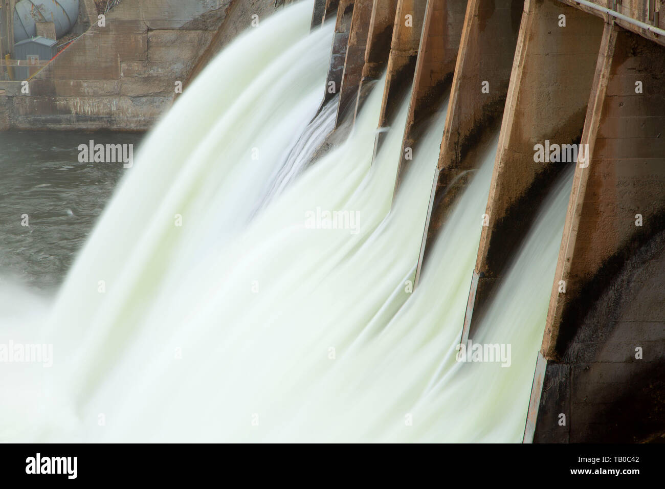 Hauser Dam, Helena National Forest, Montana Stock Photo - Alamy