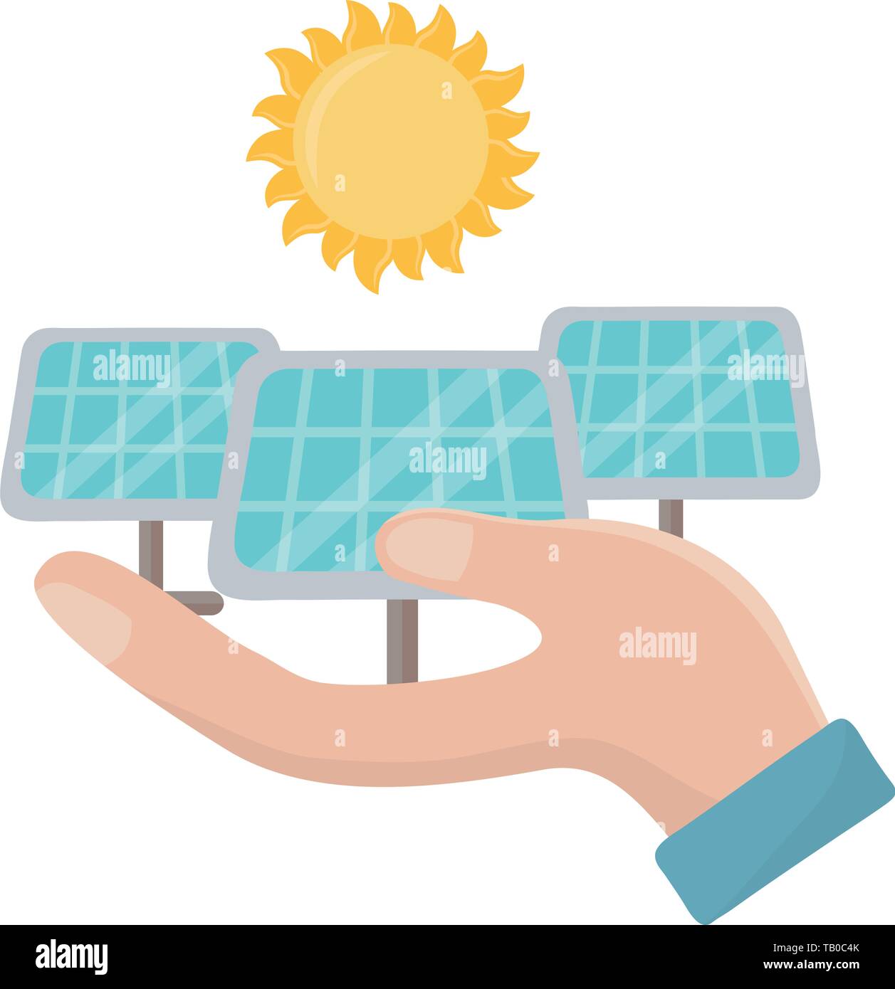 Solar panel design, Save energy power eco sustainable and environmental ...