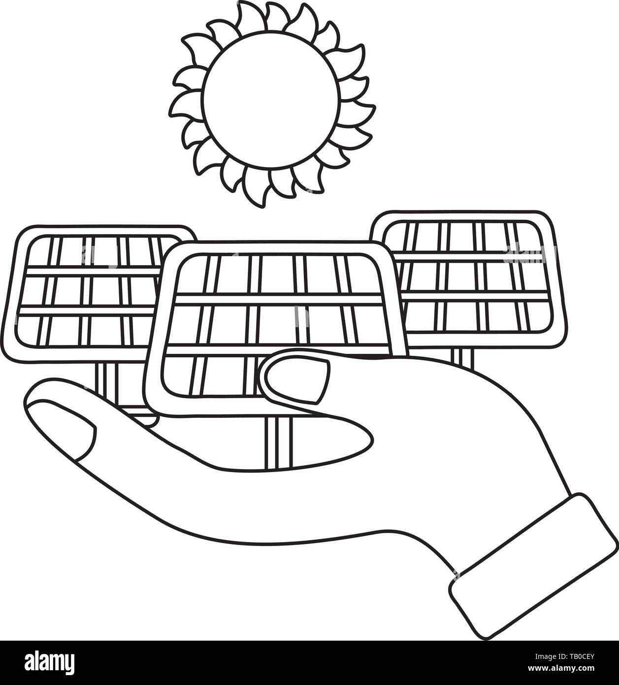 Solar panel design, Save energy power eco sustainable and environmental ...