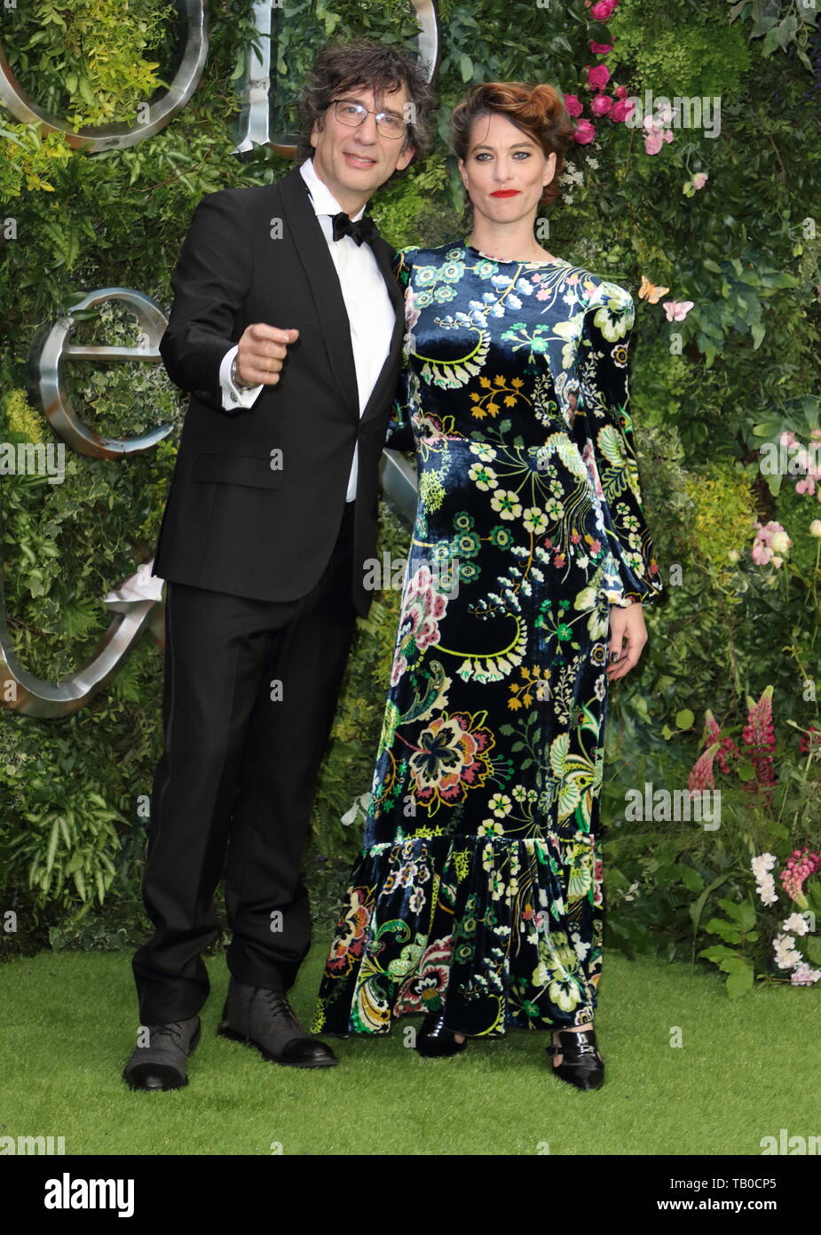 Neil Gaiman and Amanda Palmer at the Global TV Premiere of Amazon ...