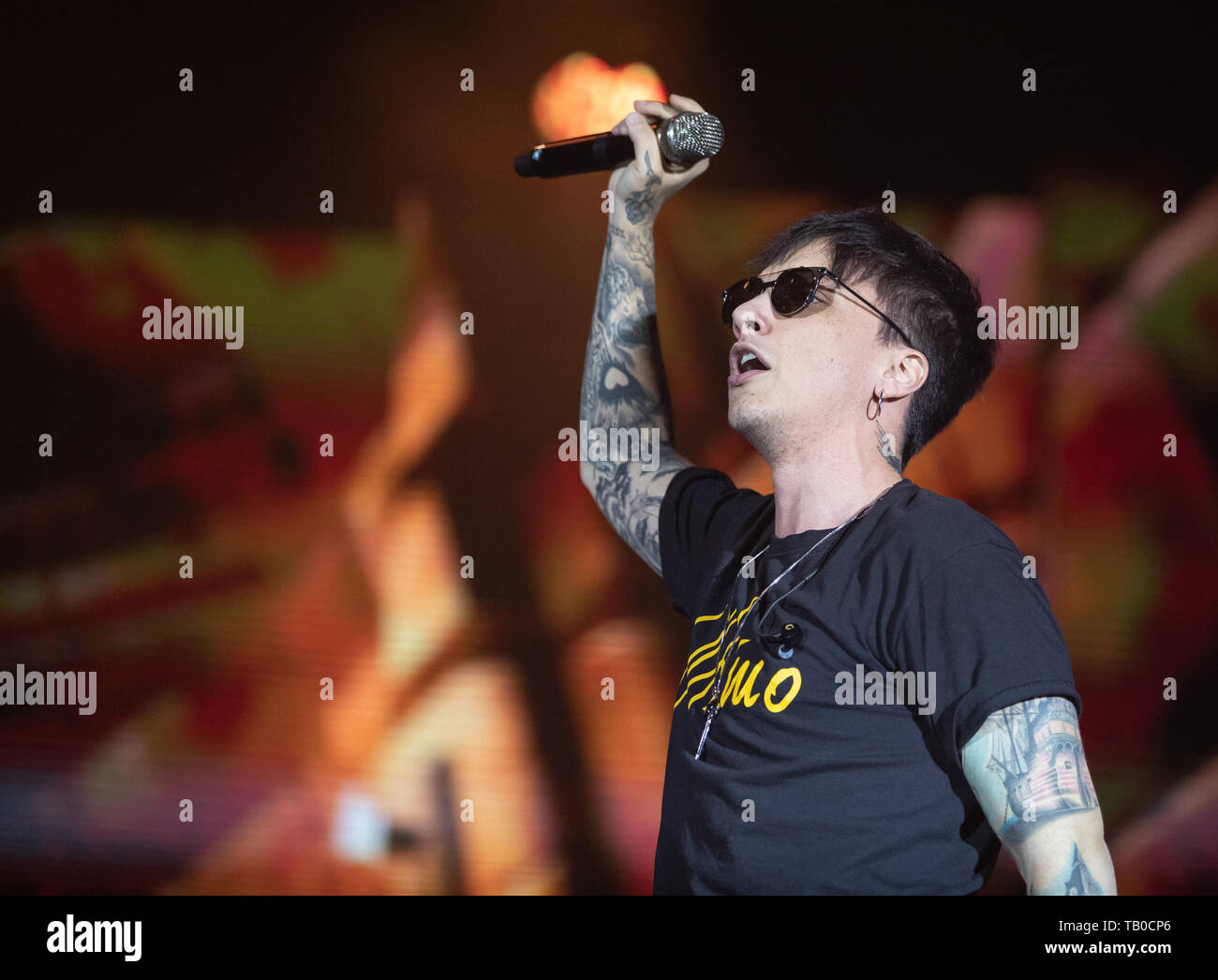 Italian famous singer-songwriter Ultimo (Niccolò Moriconi) performs ...