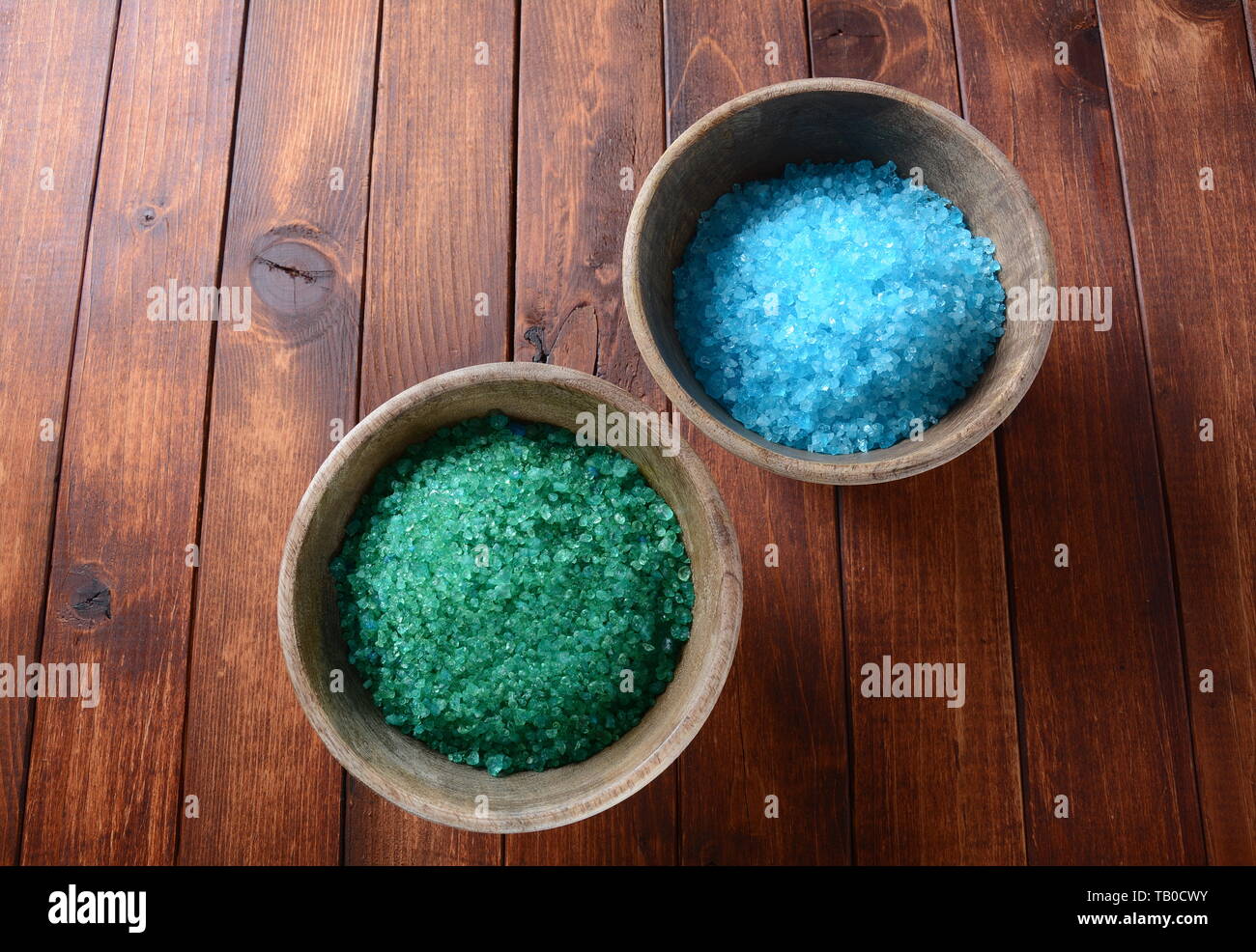 Spa and body care concept. Colorful, aromatic bath salt. Dead Sea Salt ...