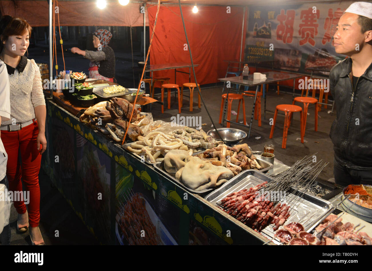 Kebab China High Resolution Stock Photography and Images - Alamy