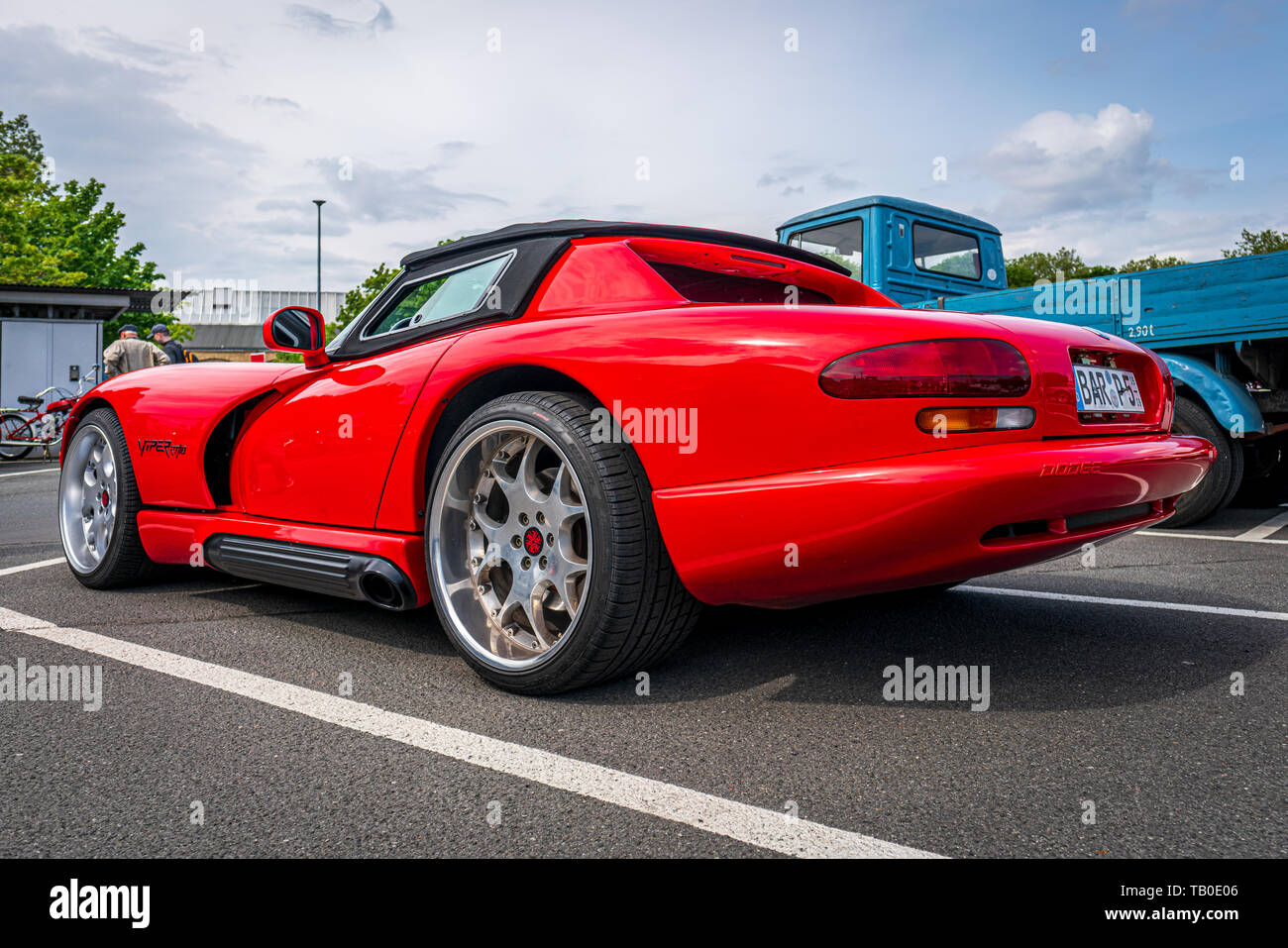 BERLIN - MAY 11, 2019: Sports car Dodge Viper RT/10 Roadster (First ...