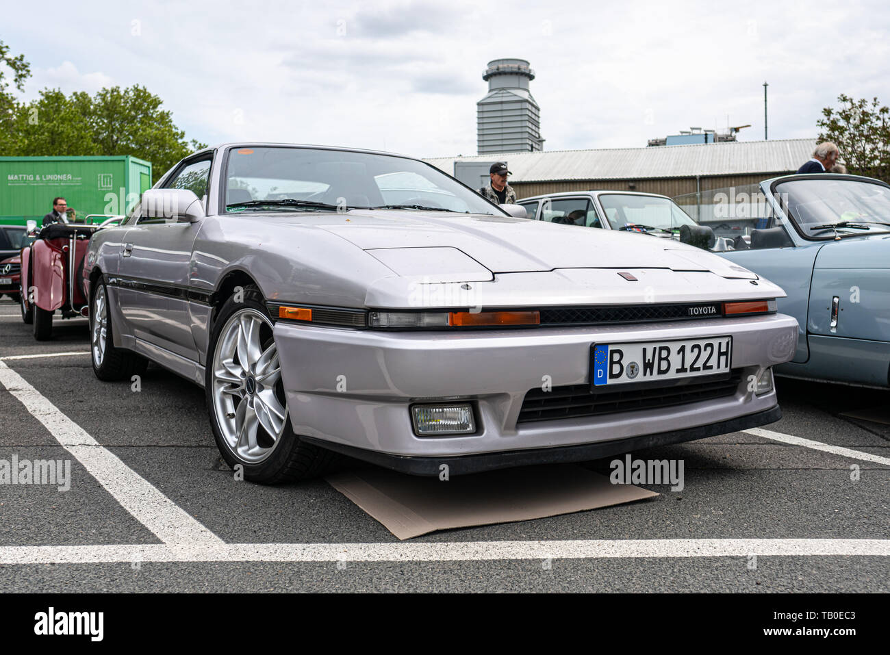 BERLIN - MAY 11, 2019: Sports car Toyota Supra (third generation). 32th ...