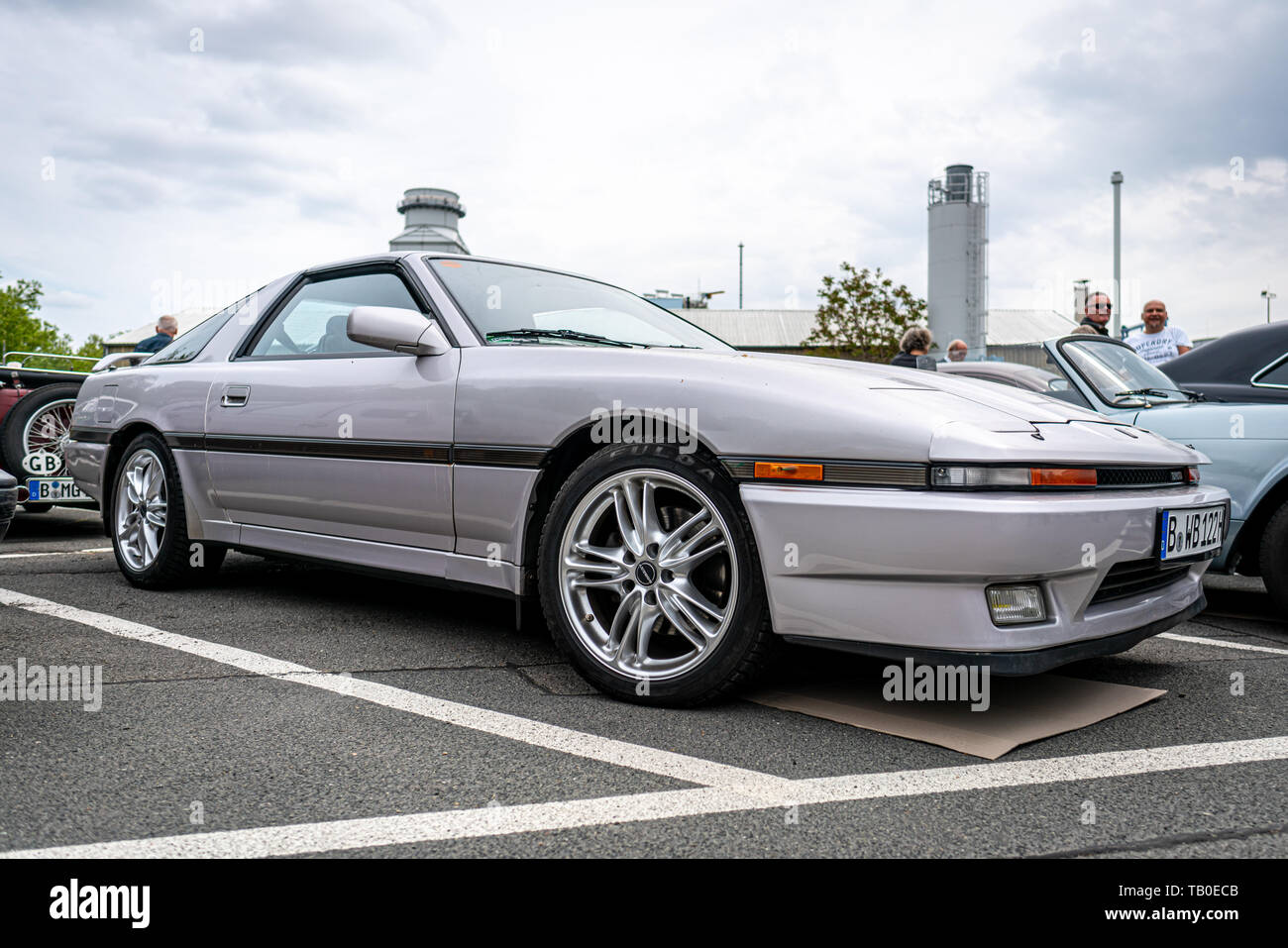 BERLIN - MAY 11, 2019: Sports car Toyota Supra (third generation). 32th ...