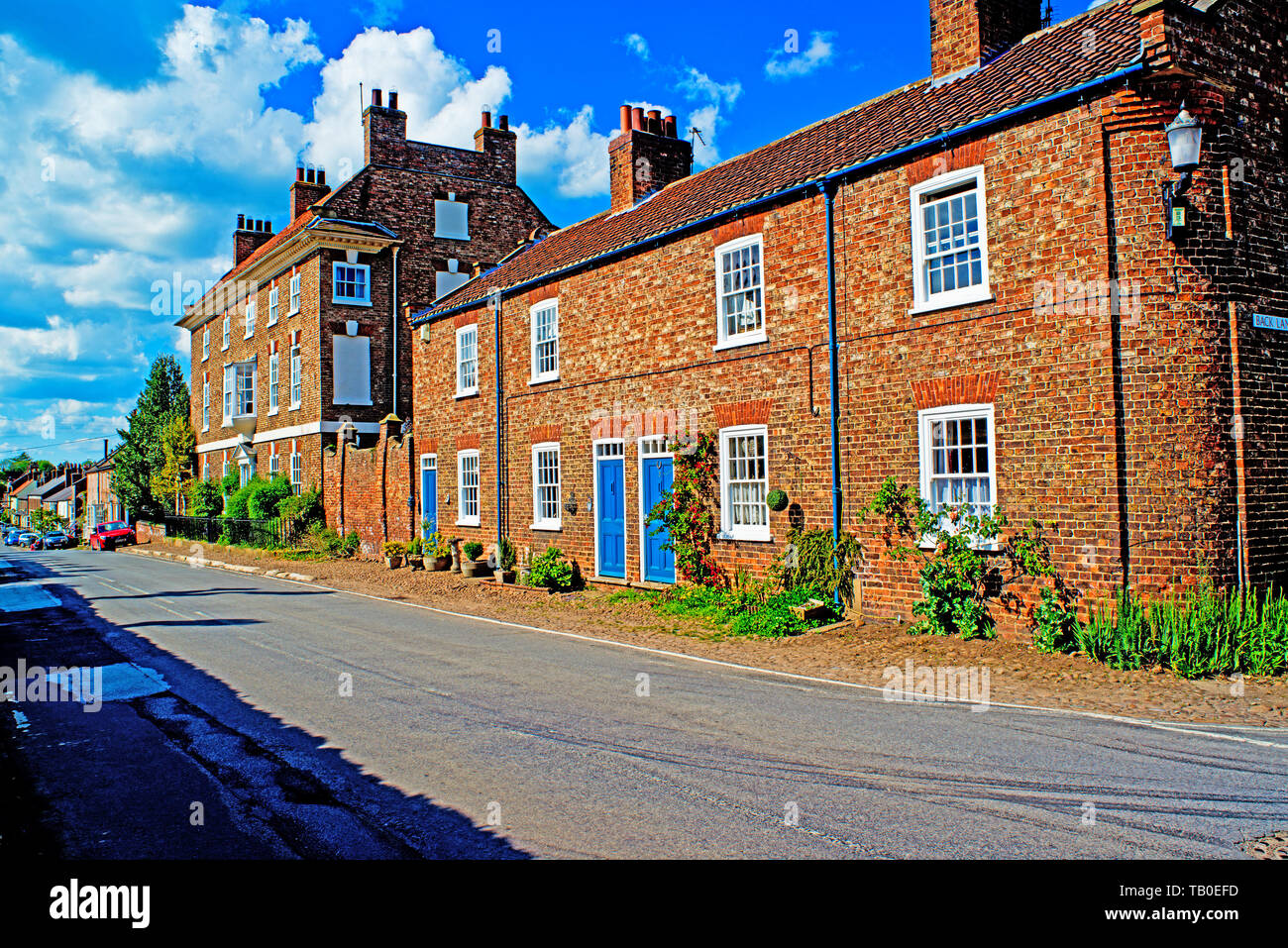 Helperby, North Yorkshire, England Stock Photo - Alamy