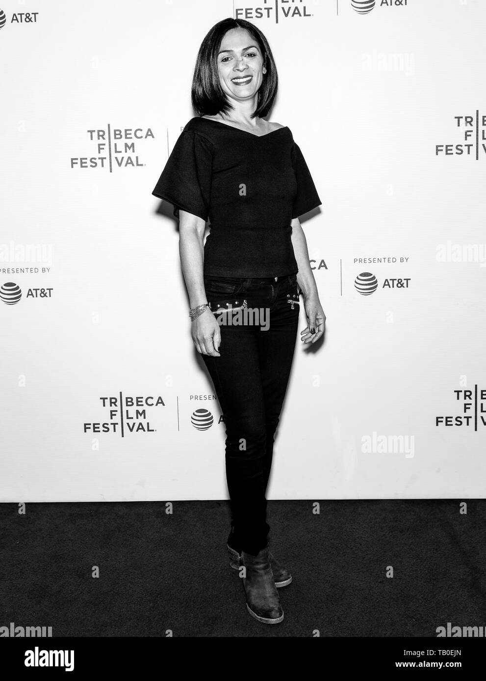 New York, NY - April 29, 2019: Alexandra Barreto attends the “Safe ...